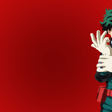 360x360 Izuku Midoriya Deku My Hero Academia Minimal 360x360 Resolution ...