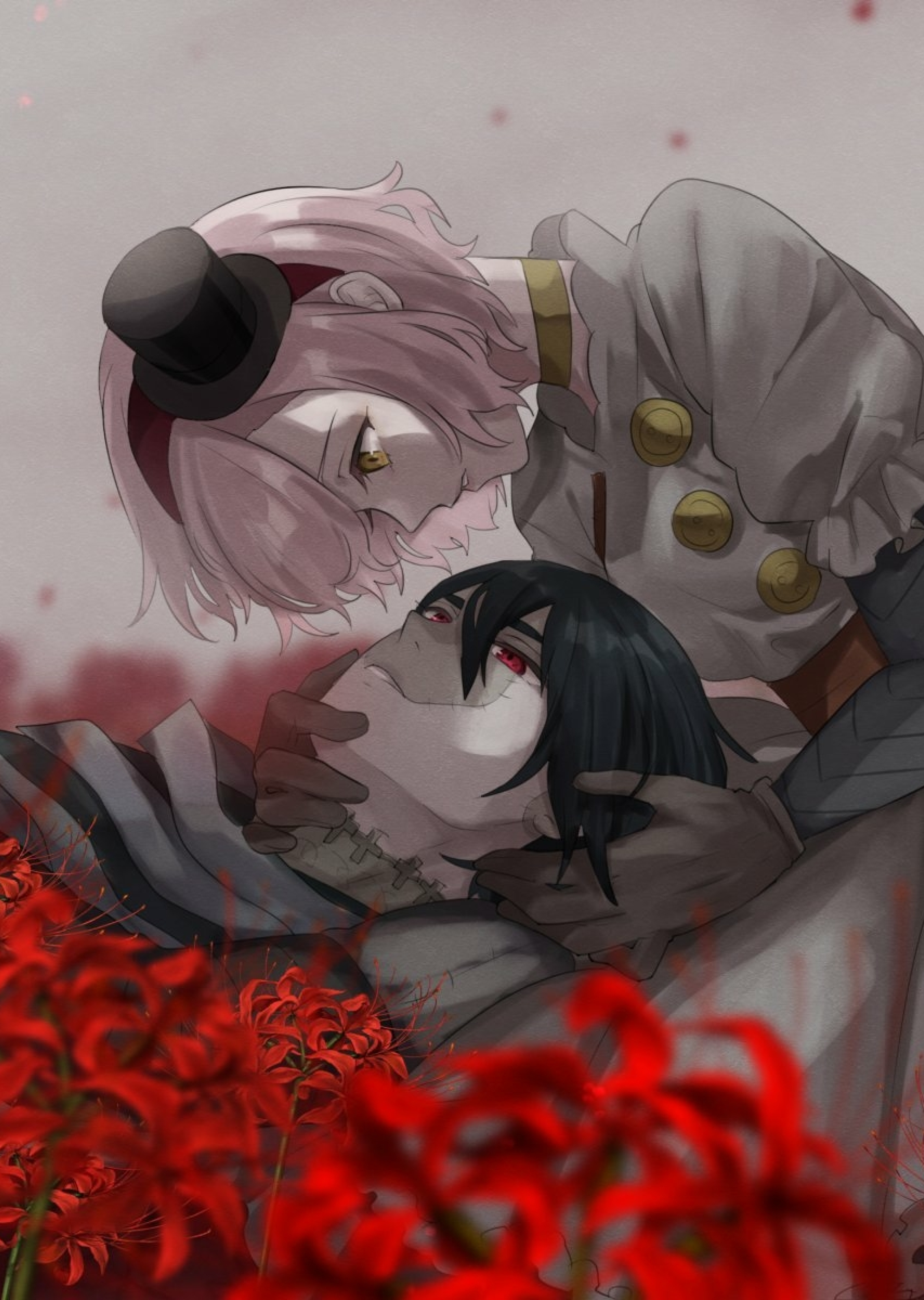 3200x4500 Resolution Jack Jeanne Tachibana Kisa & Yonaga Soushirou ...