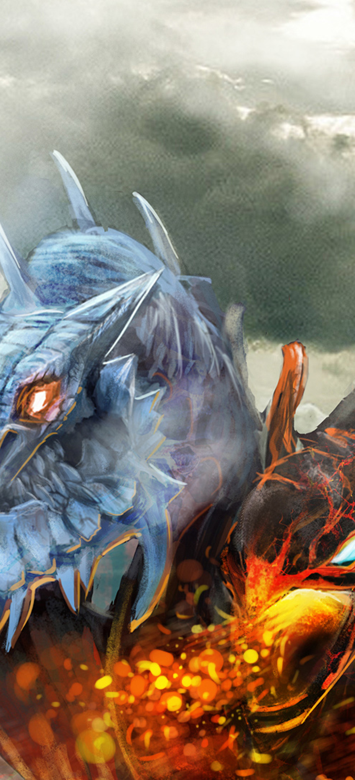 1440x3160 jakiro, twin headed dragon, dota 2 1440x3160 Resolution ...