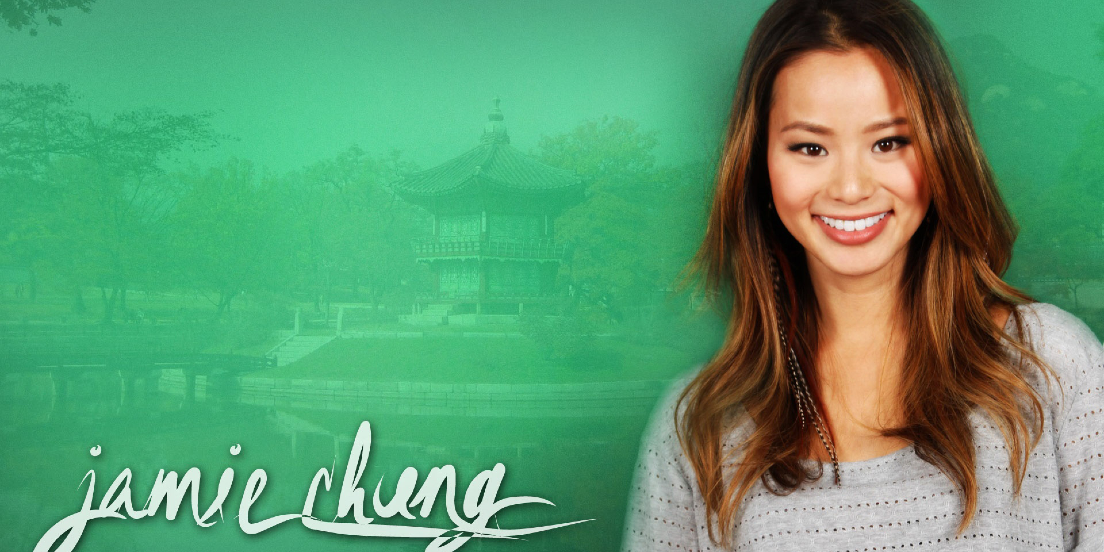 3840x1920 Jamie Chung smile wallpapers 3840x1920 Resolution Wallpaper ...