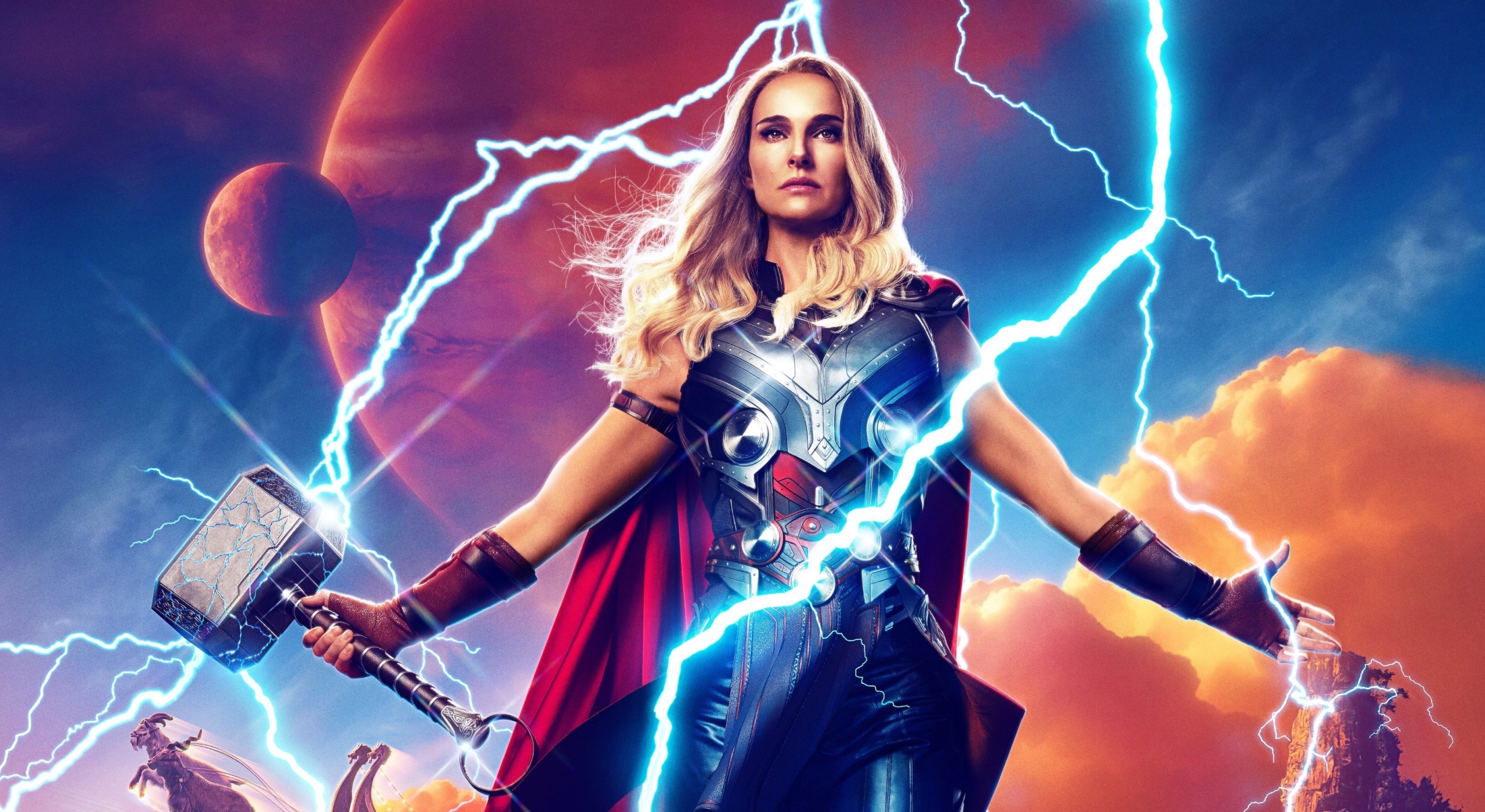 2560x1400 Resolution Jane Foster Thor Love and Thunder 2560x1400 ...