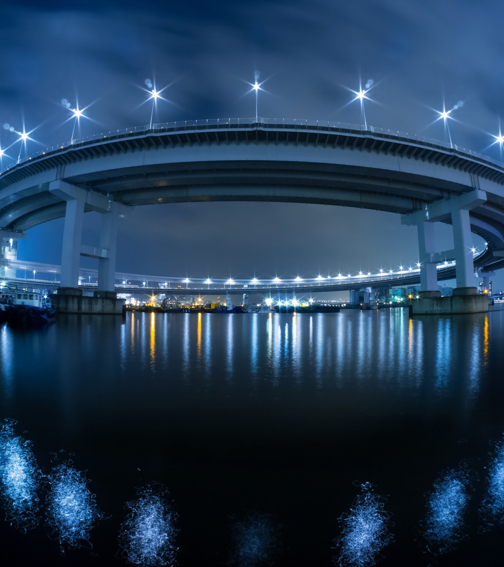 1920x2160 Resolution japan, bridge, lights 1920x2160 Resolution ...