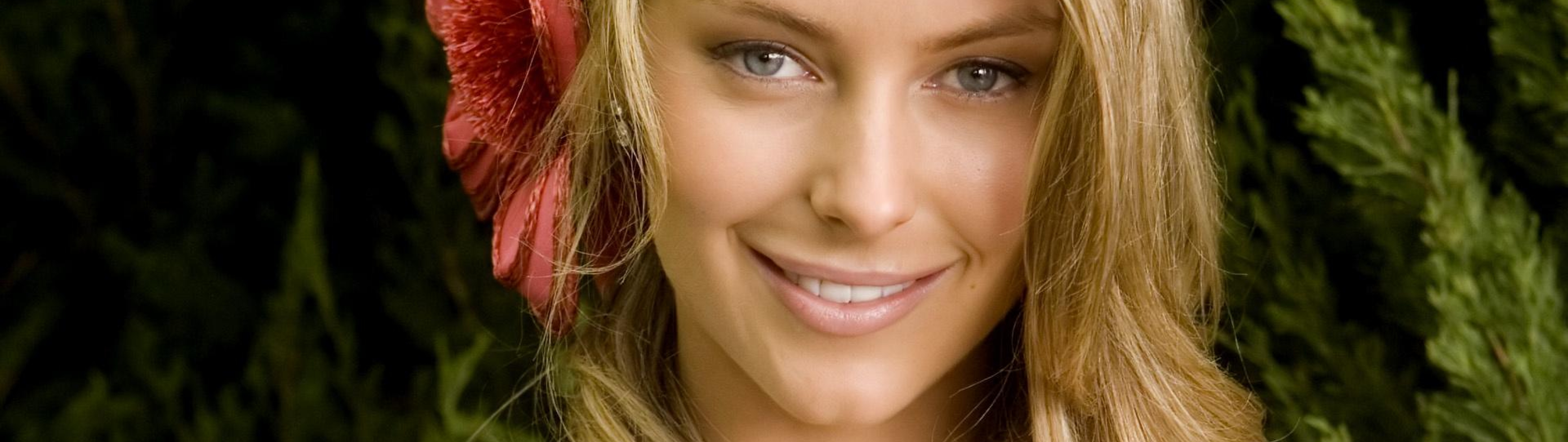 5120x1444 Jennifer Hawkins Smile Images 5120x1444 Resolution Wallpaper ...