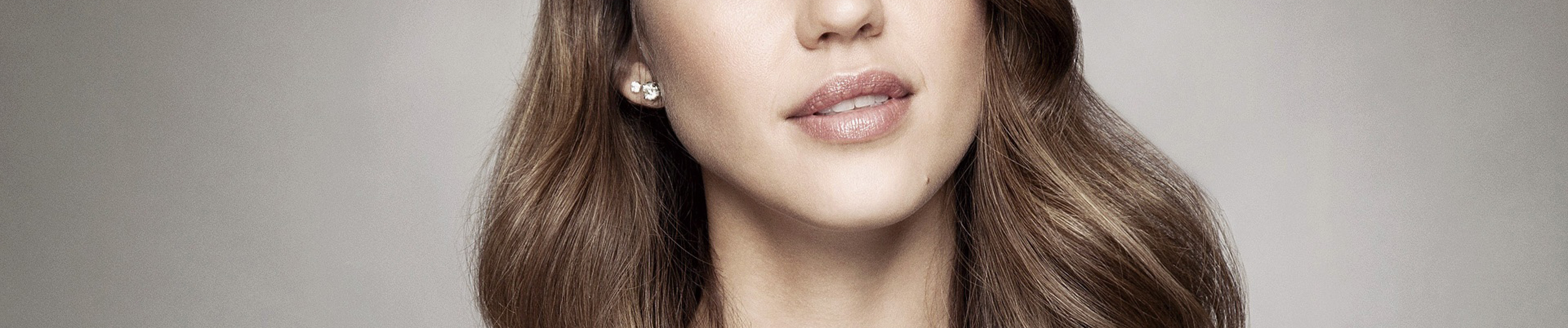 6880x1440 Resolution Jessica Alba New Curly Hairstyle 6880x1440 ...