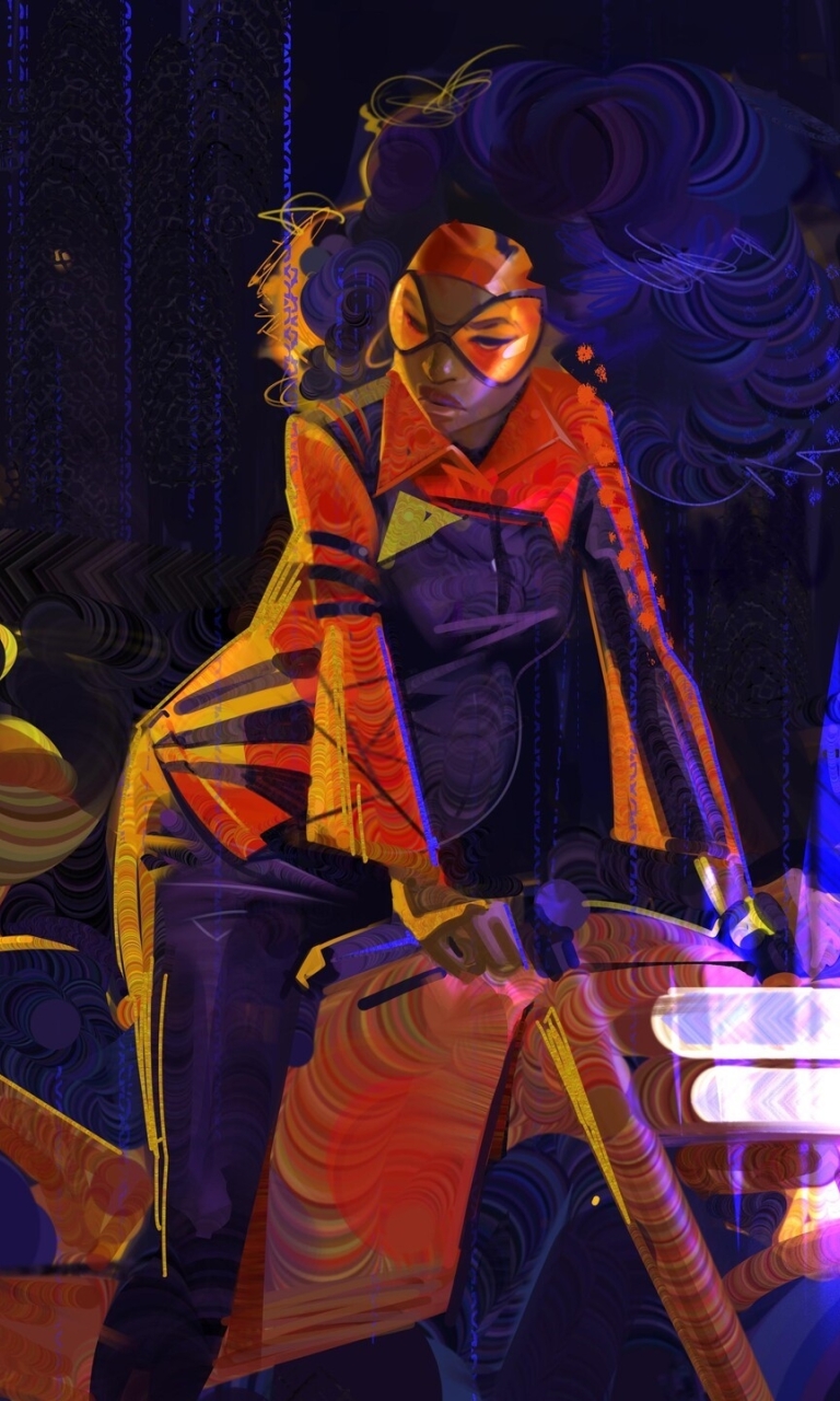 768x1280 Jessica Drew Spider-Woman in Spider-Verse 768x1280 Resolution ...