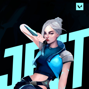 300x300 Resolution Jett Valorant Illustration 300x300 Resolution ...
