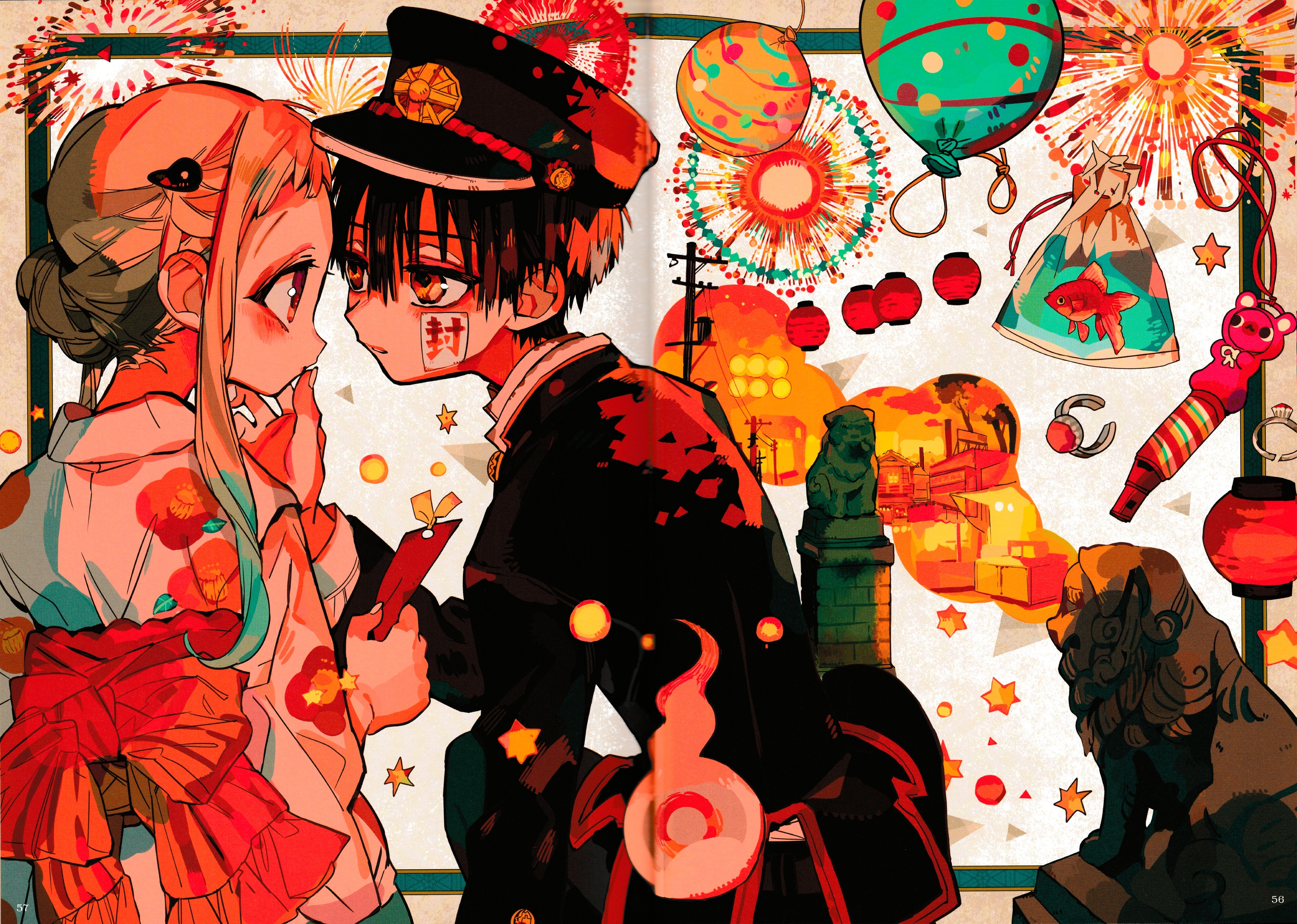 15360x8640 Jibaku Shounen Hanako-kun 4k Cool Art 15360x8640 Resolution ...