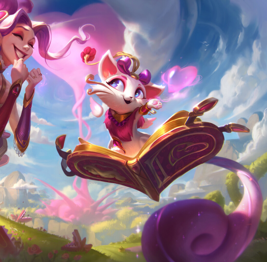 1100x1080 Jinx and Yuumi League of legends 1100x1080 Resolution ...