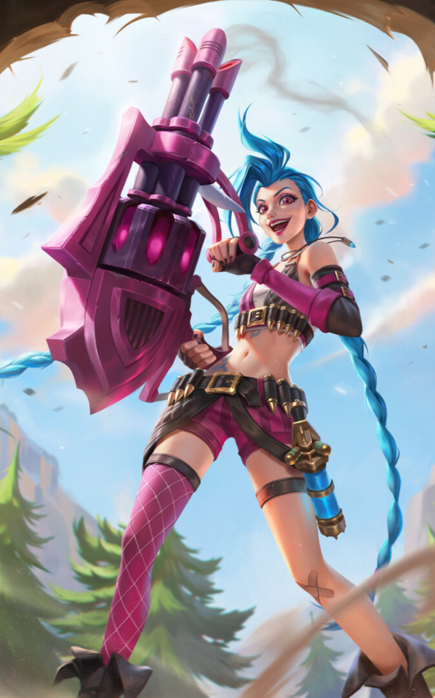 1848x2960 Jinx Cool League Of Legends Poster 2023 1848x2960 Resolution ...