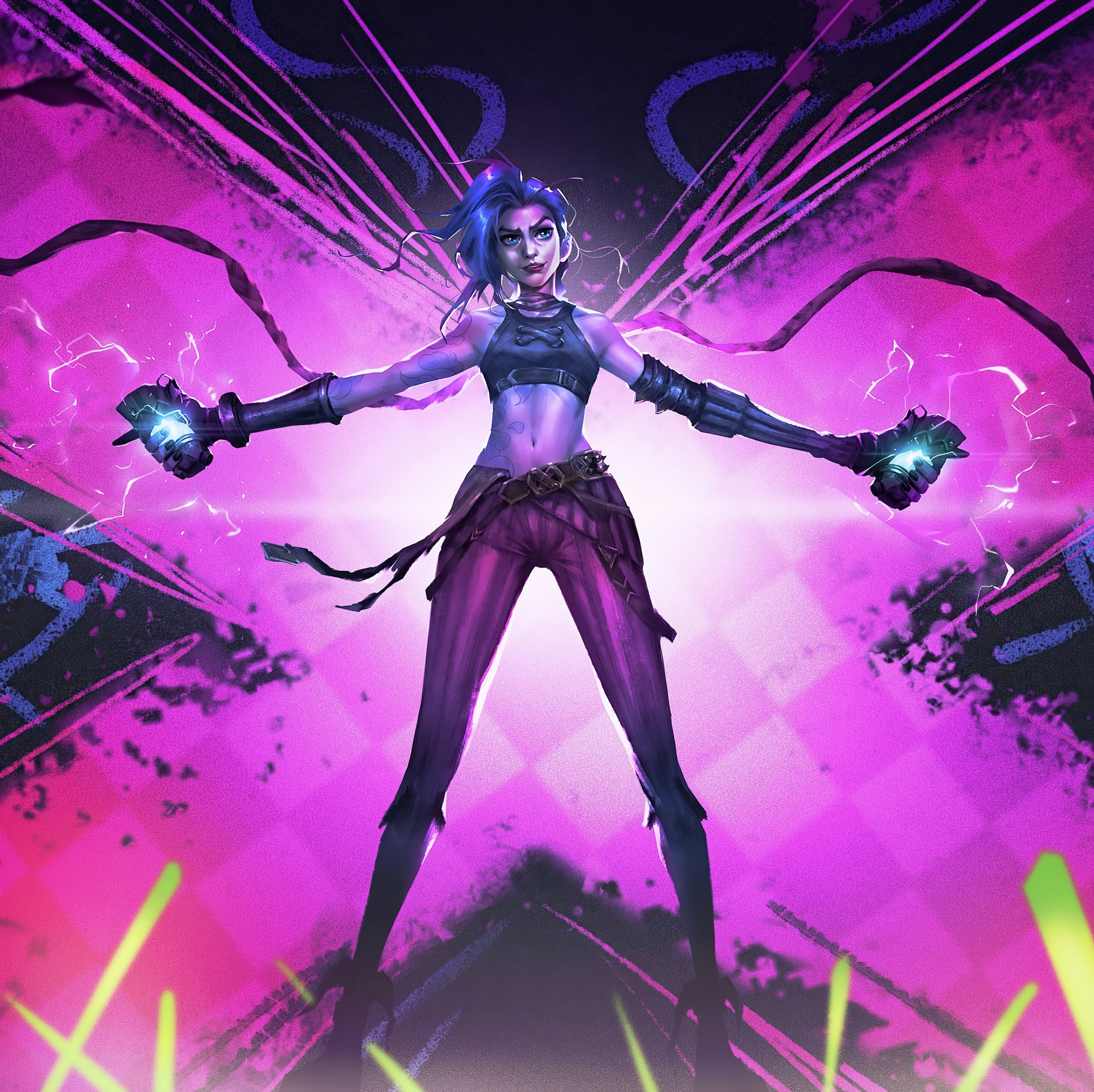 2025x2022 Resolution Jinx League Of Legends 5k HD Arcane 2025x2022 ...