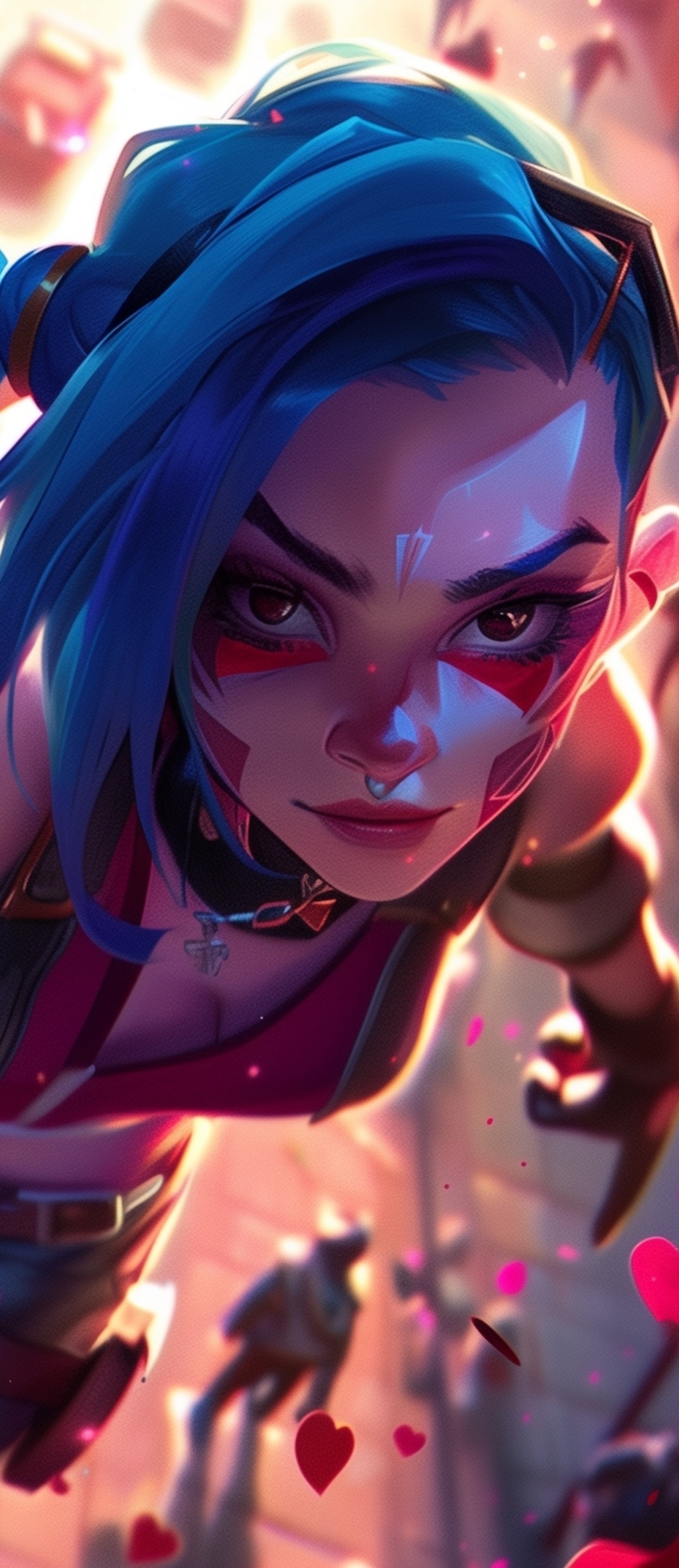 1664x3840 Resolution Jinx League of Legends Cool HD Arcane Style ...