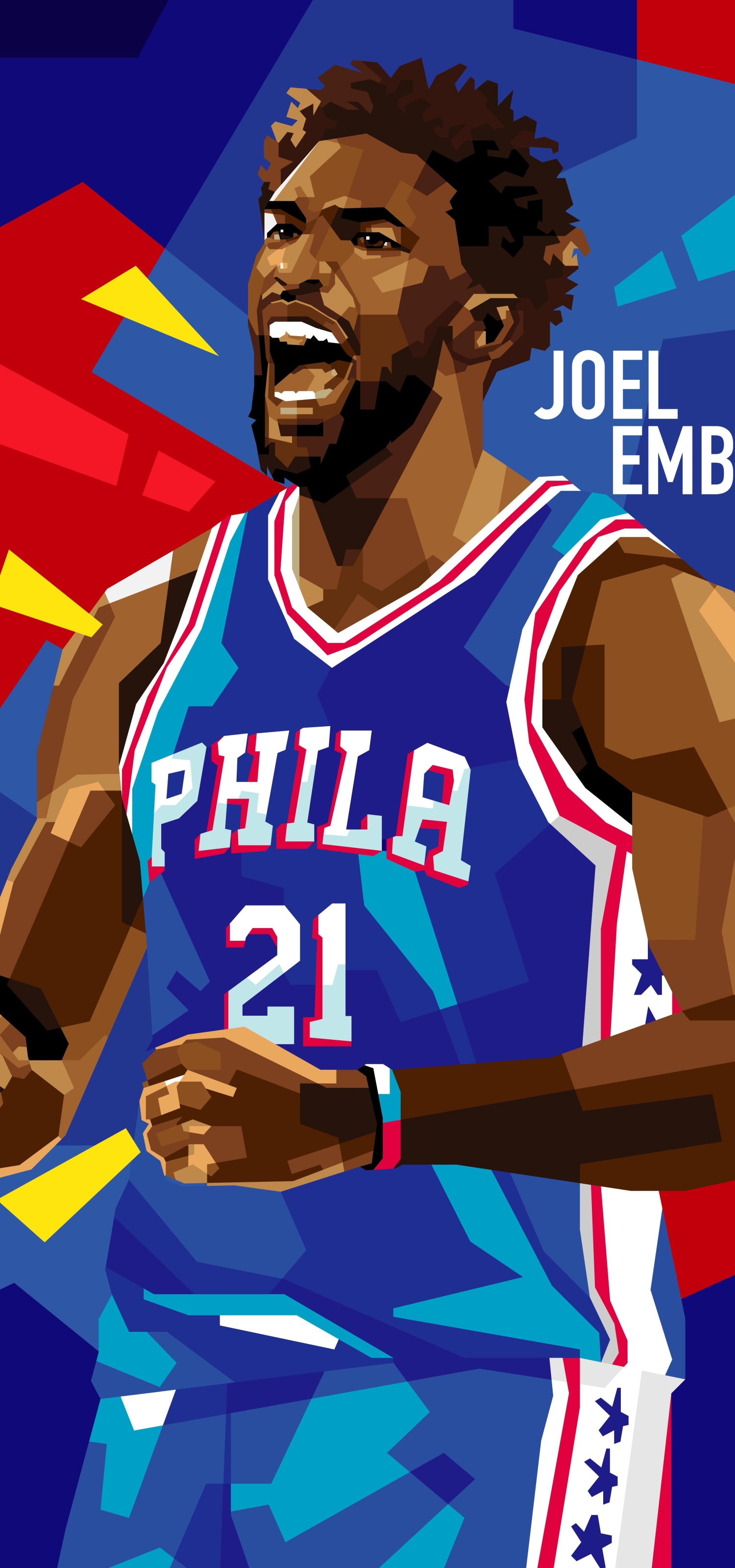 1500x3200 Resolution Joel Embiid Art 2021 1500x3200 Resolution ...