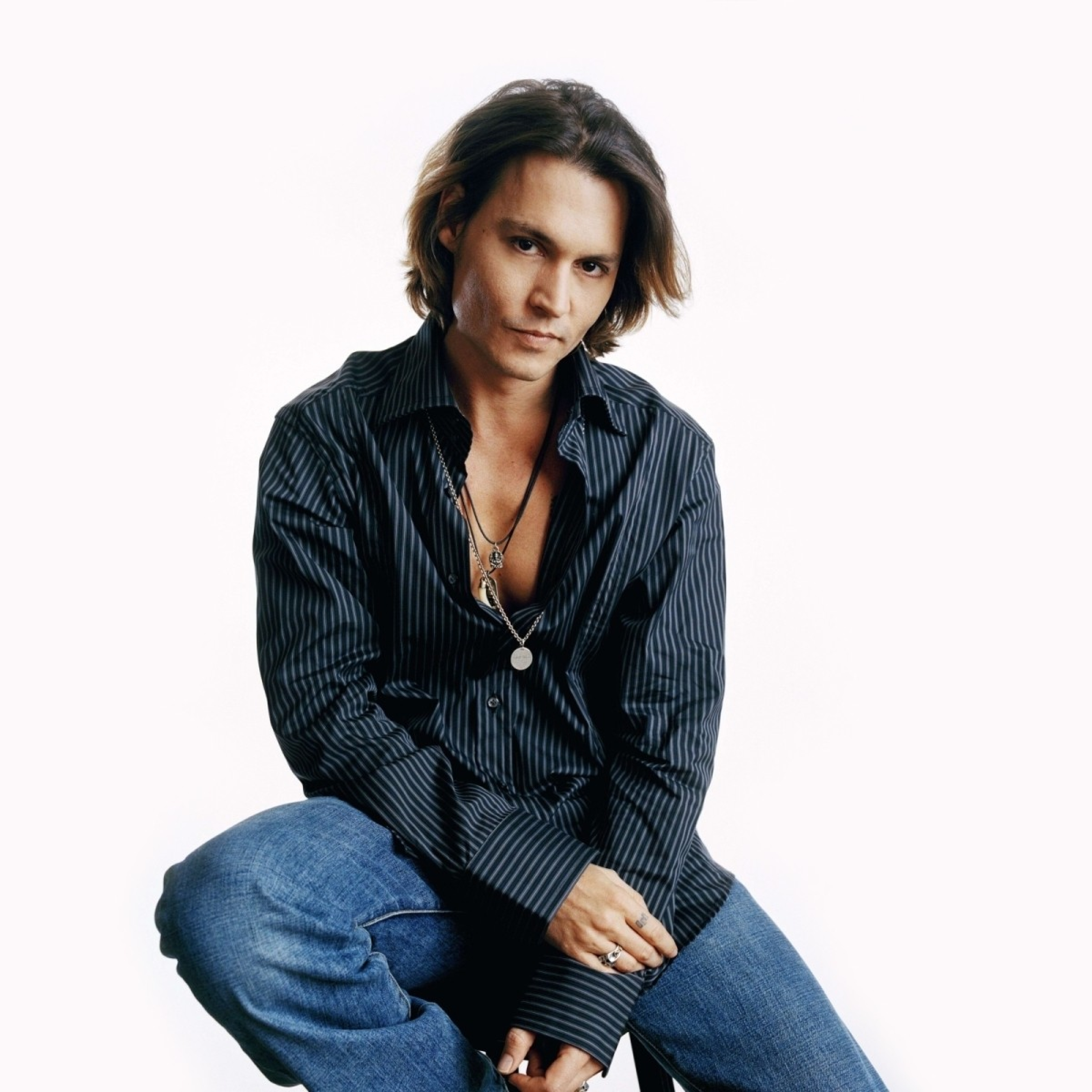4000x4000 Resolution Johnny Depp unseen Look wallpaper 4000x4000 ...