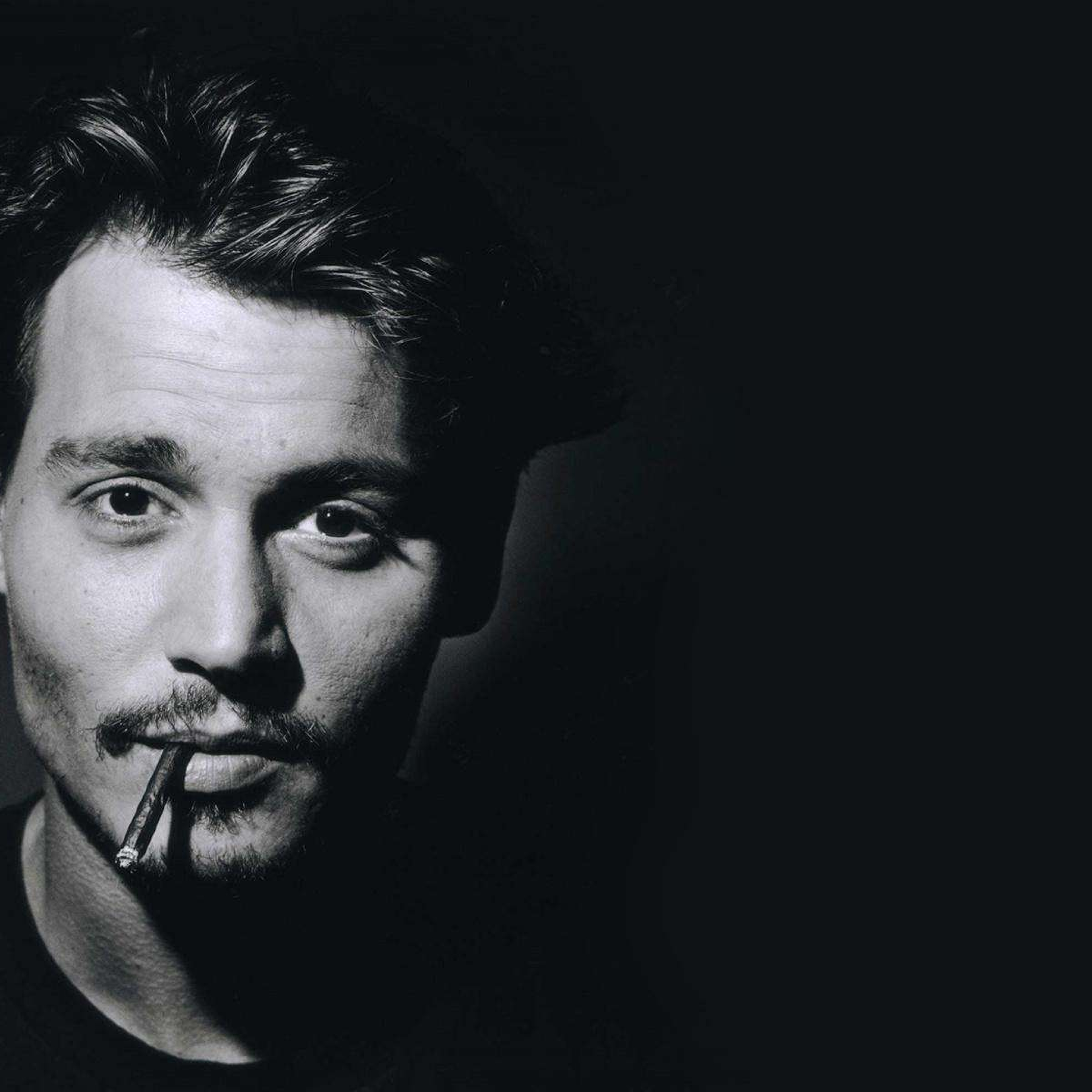 3840x3840 Resolution Johnny Depp With Cigar 3840x3840 Resolution ...