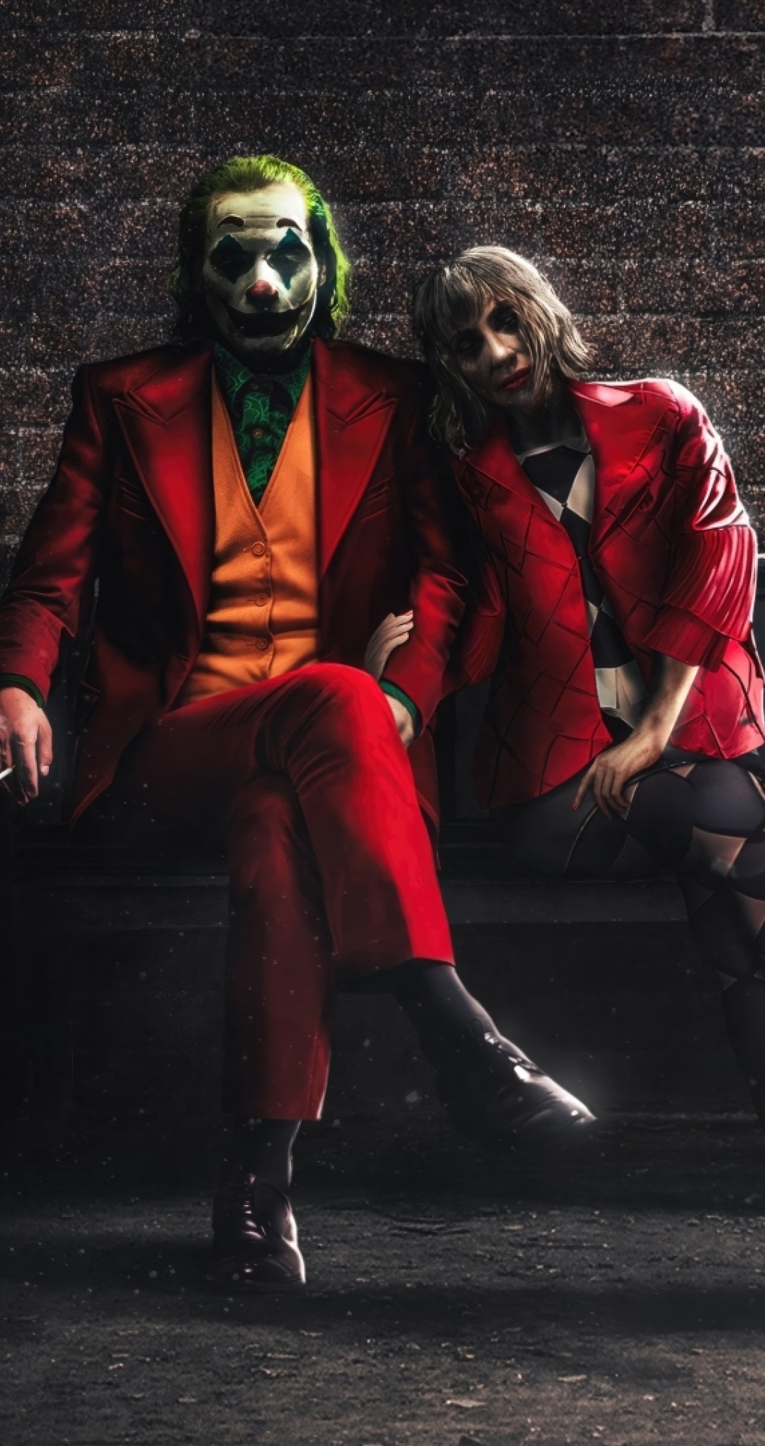 1080x2040 Resolution Joker after Fight in Folie à Deux Digital ...