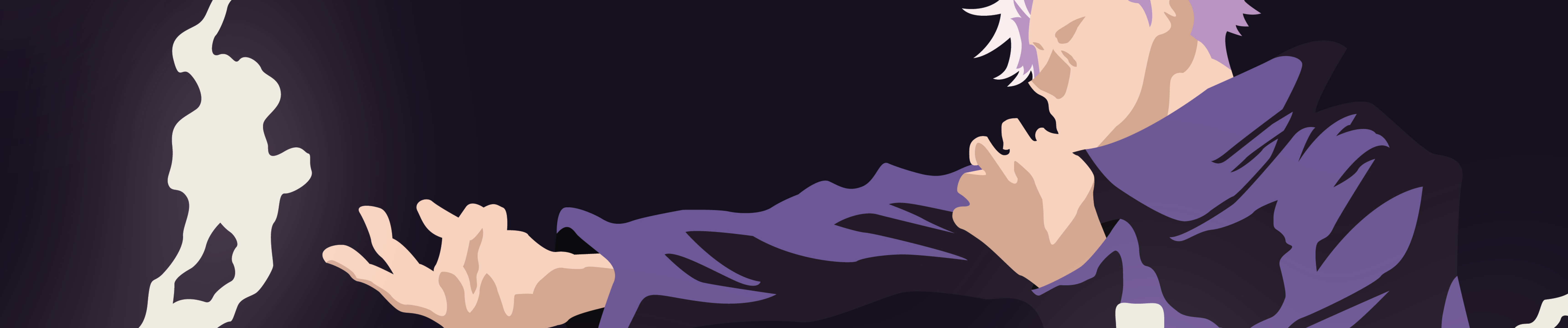 6880x1440 Resolution Jujutsu Kaisen 4k Minimal Satoru Gojo Art ...
