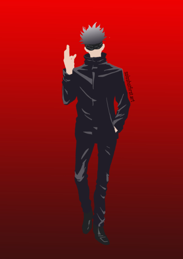 600x851 Jujutsu Kaisen HD Red Satoru Gojo 600x851 Resolution Wallpaper ...
