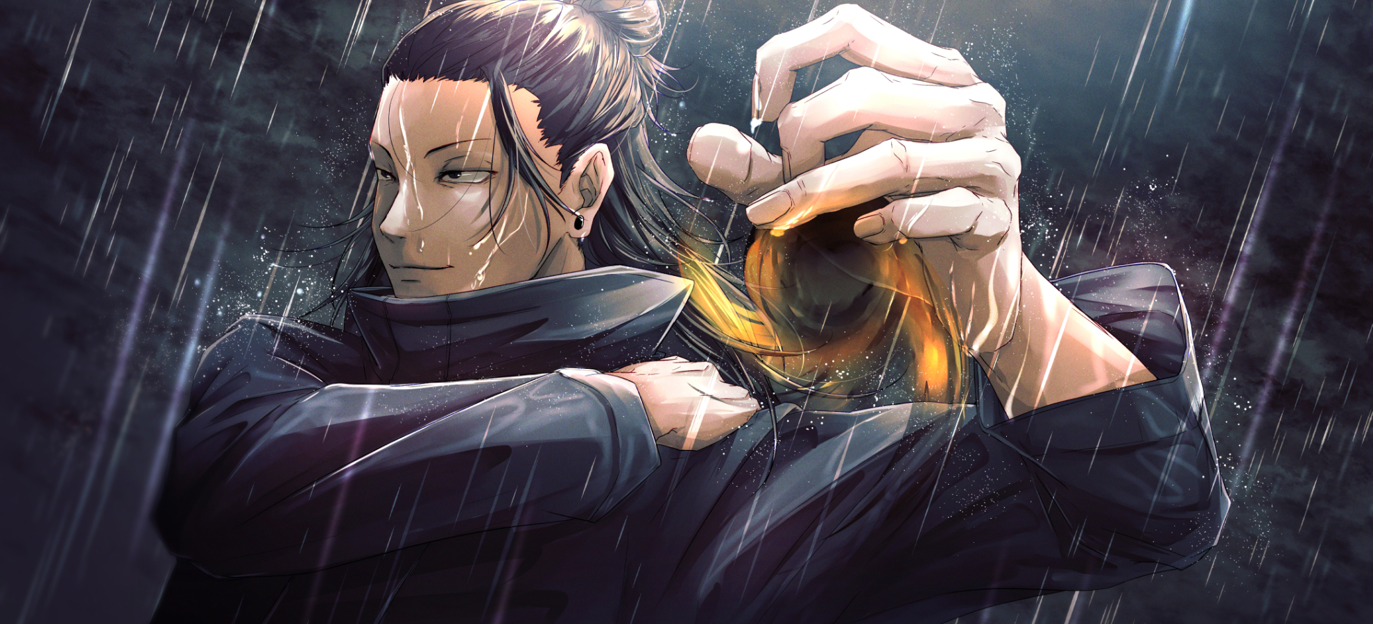 1980x900 Resolution Jujutsu Kaisen HD Suguru Geto Art 2022 1980x900 ...