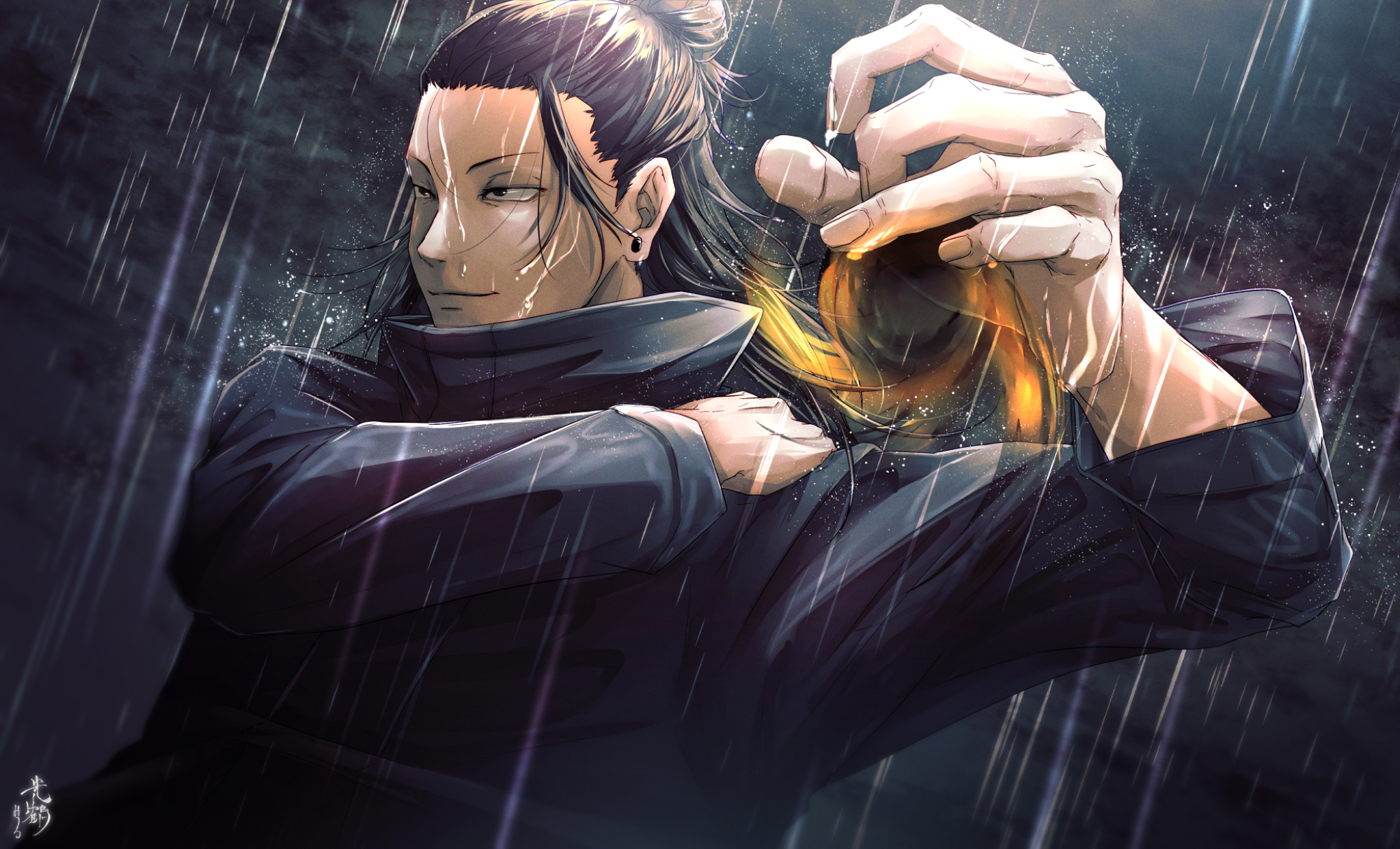 2000x1213 Resolution Jujutsu Kaisen HD Suguru Geto Art 2022 2000x1213 ...