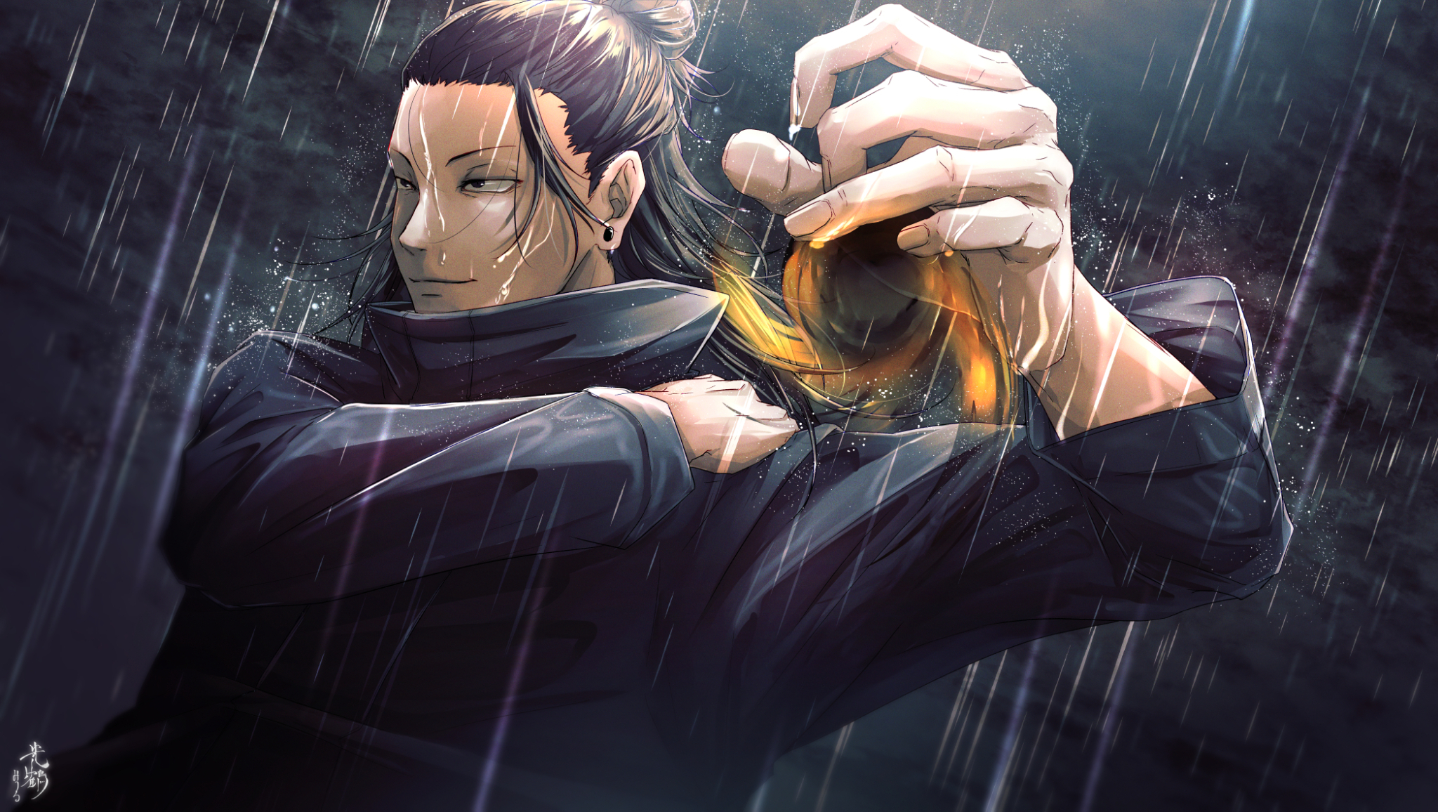 2048x1156 Resolution Jujutsu Kaisen HD Suguru Geto Art 2022 2048x1156 ...