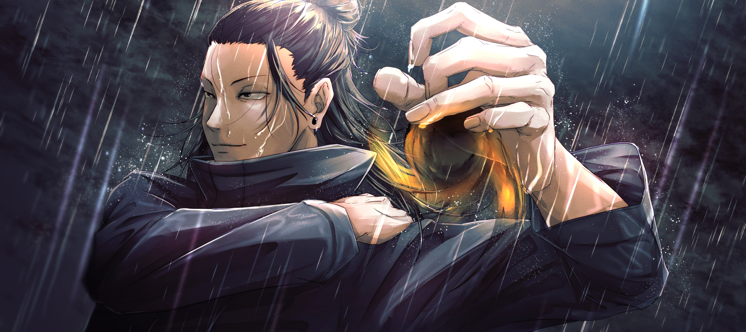 2560x1140 Resolution Jujutsu Kaisen HD Suguru Geto Art 2022 2560x1140 ...