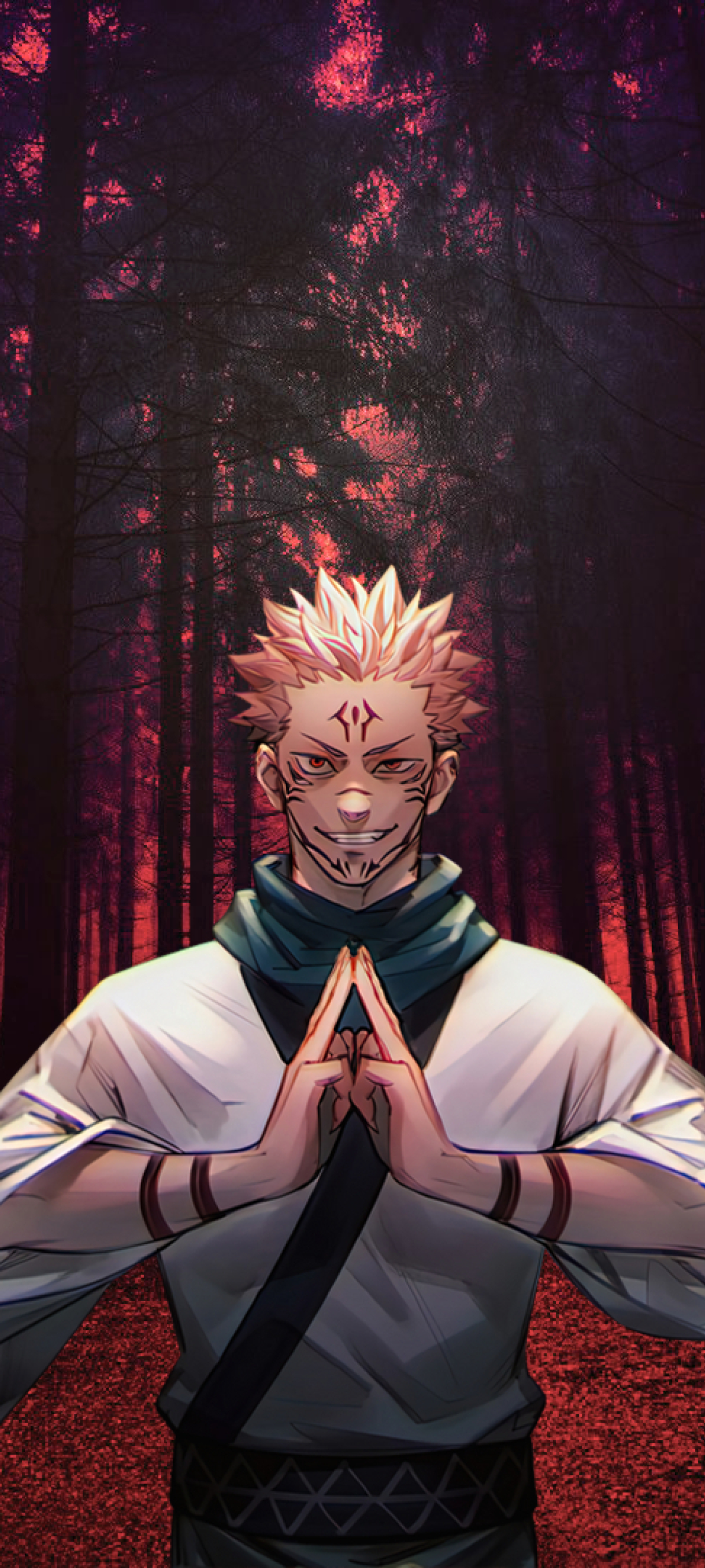 1220x2712 Resolution Jujutsu Kaisen Sukuna HD Cool Art 1220x2712 ...