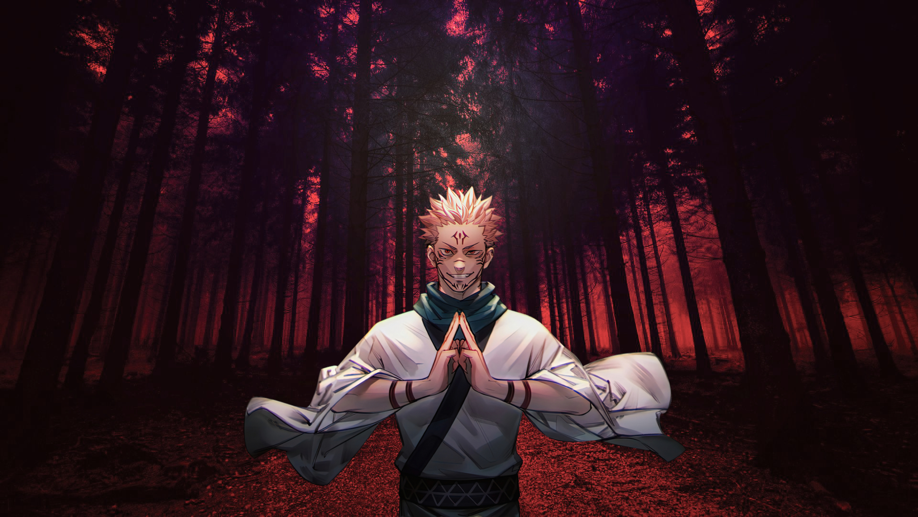 3215x1809 Resolution Jujutsu Kaisen Sukuna HD Cool Art 3215x1809 ...