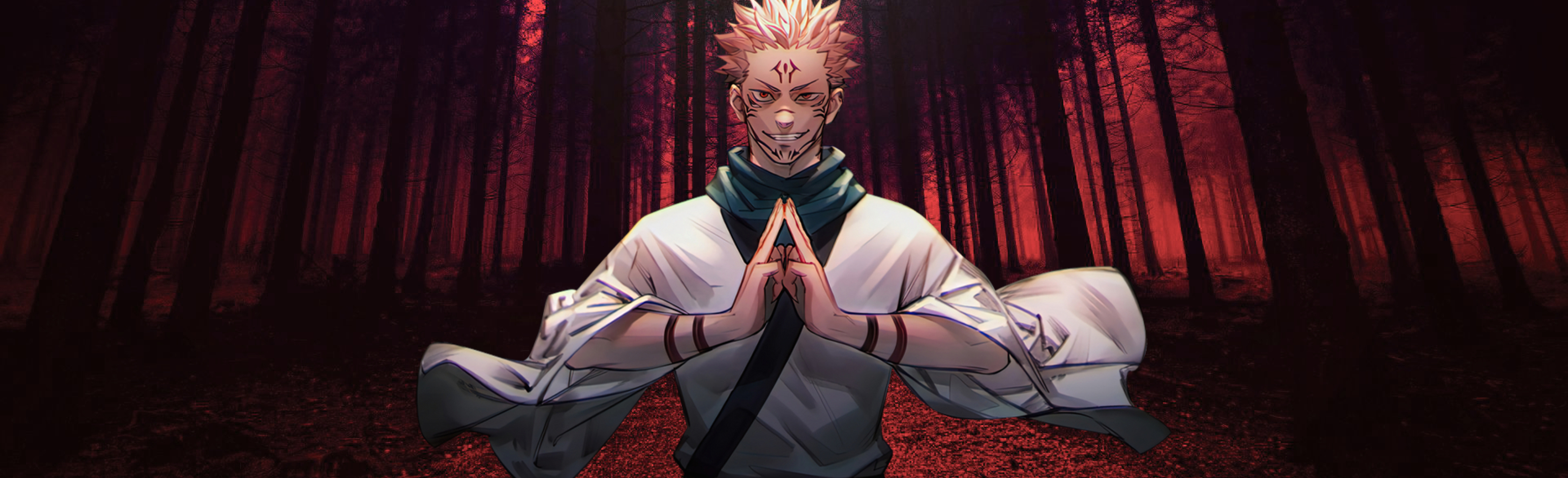 3540x1080 Resolution Jujutsu Kaisen Sukuna HD Cool Art 3540x1080 ...