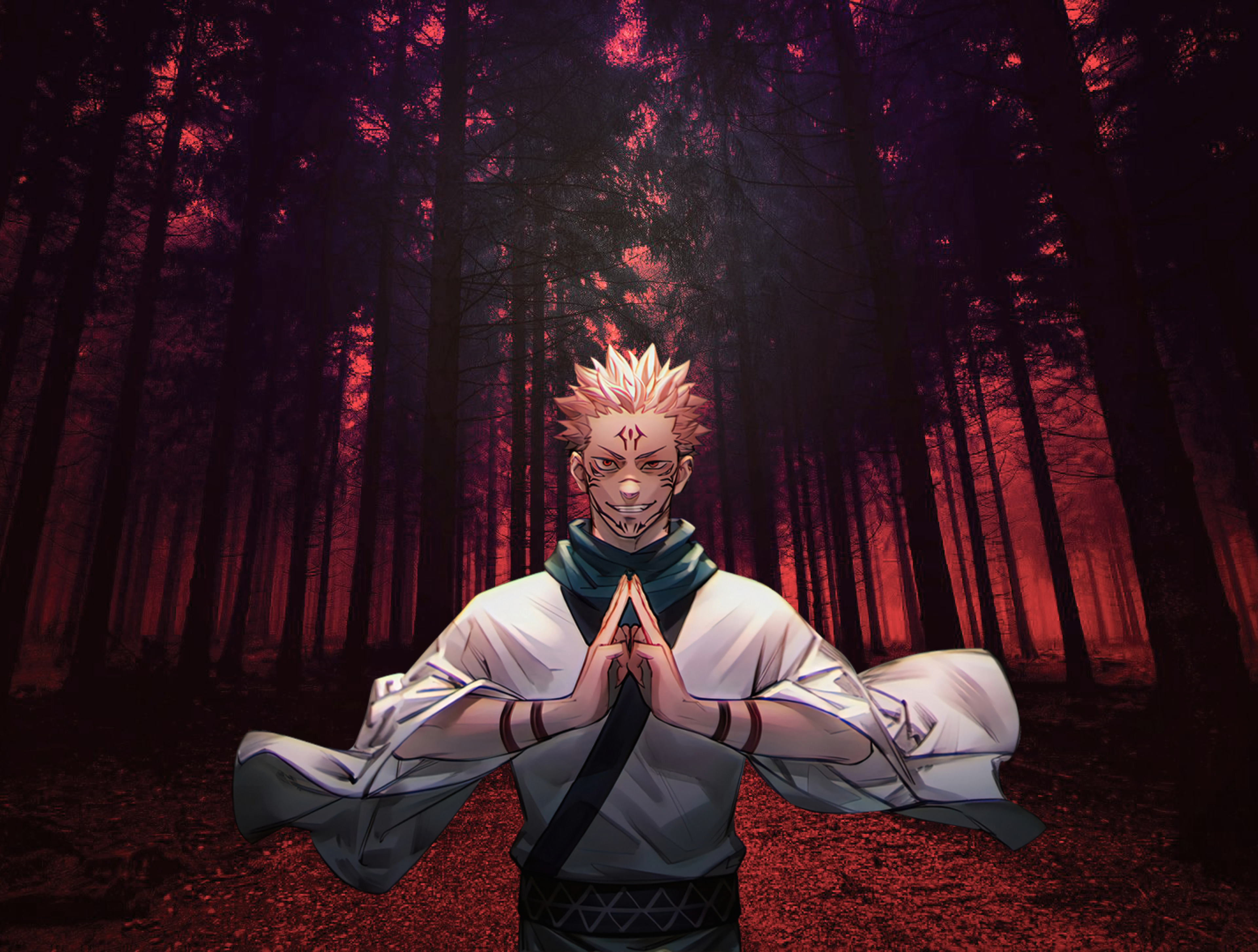 3840x2906 Resolution Jujutsu Kaisen Sukuna HD Cool Art 3840x2906 ...