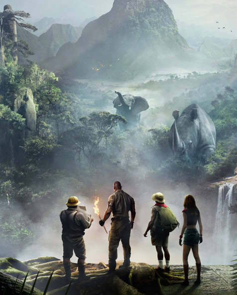 476x592 Resolution Jumanji Welcome To The Jungle Movie Poster 2017 ...