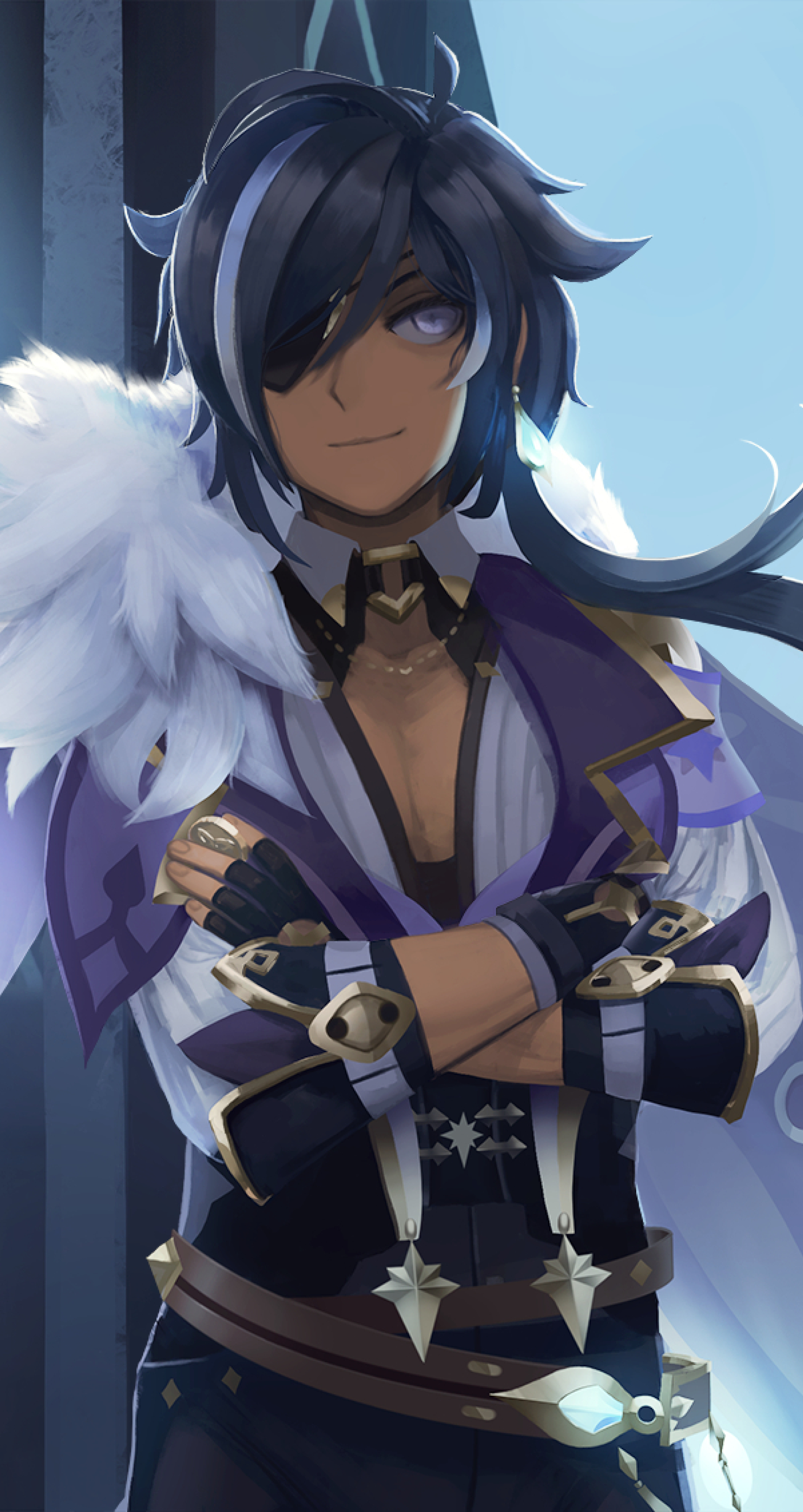 1700x3200 Resolution Kaeya Art Genshin Impact 1700x3200 Resolution ...