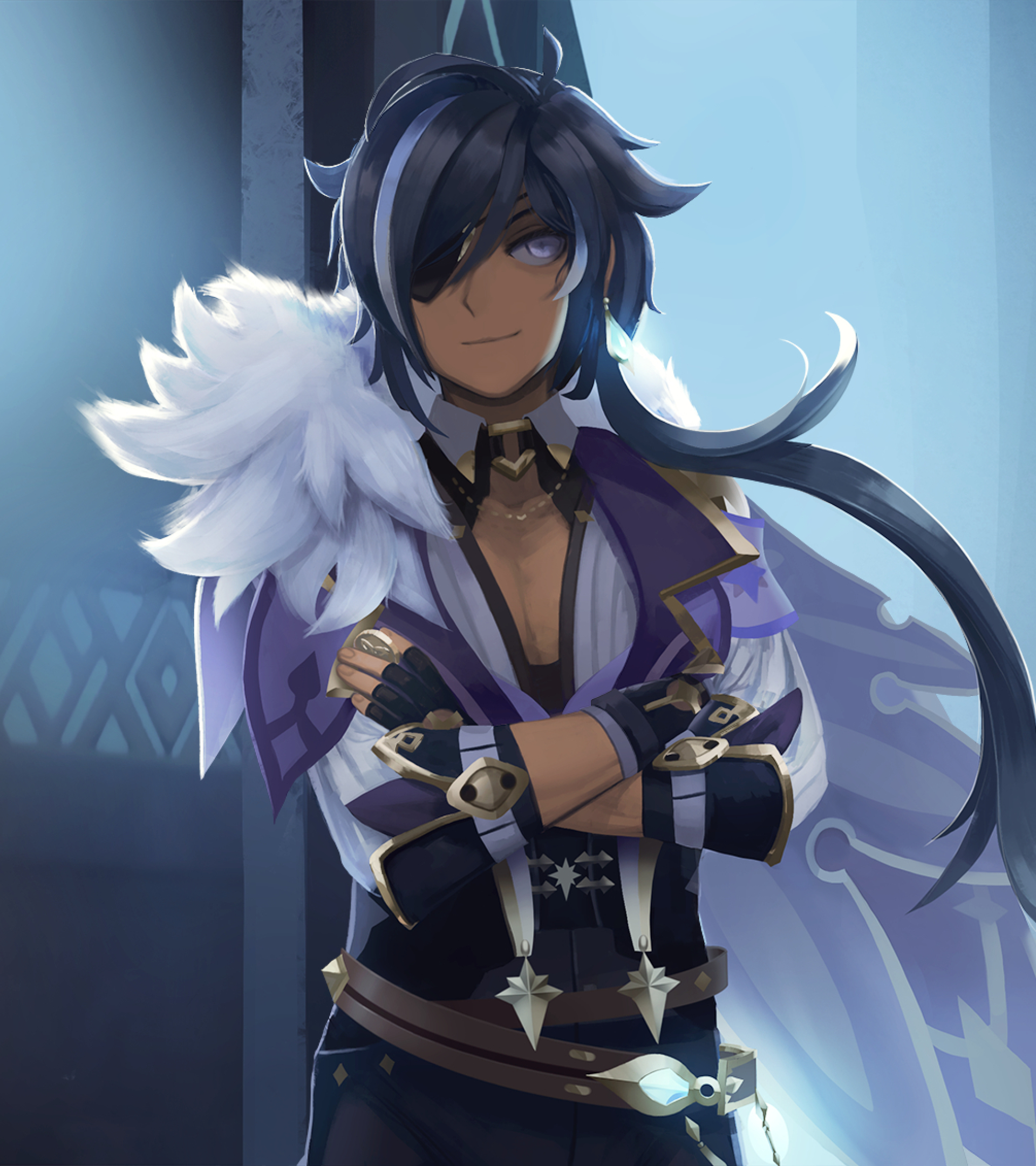 1920x2160 Resolution Kaeya Art Genshin Impact 1920x2160 Resolution ...