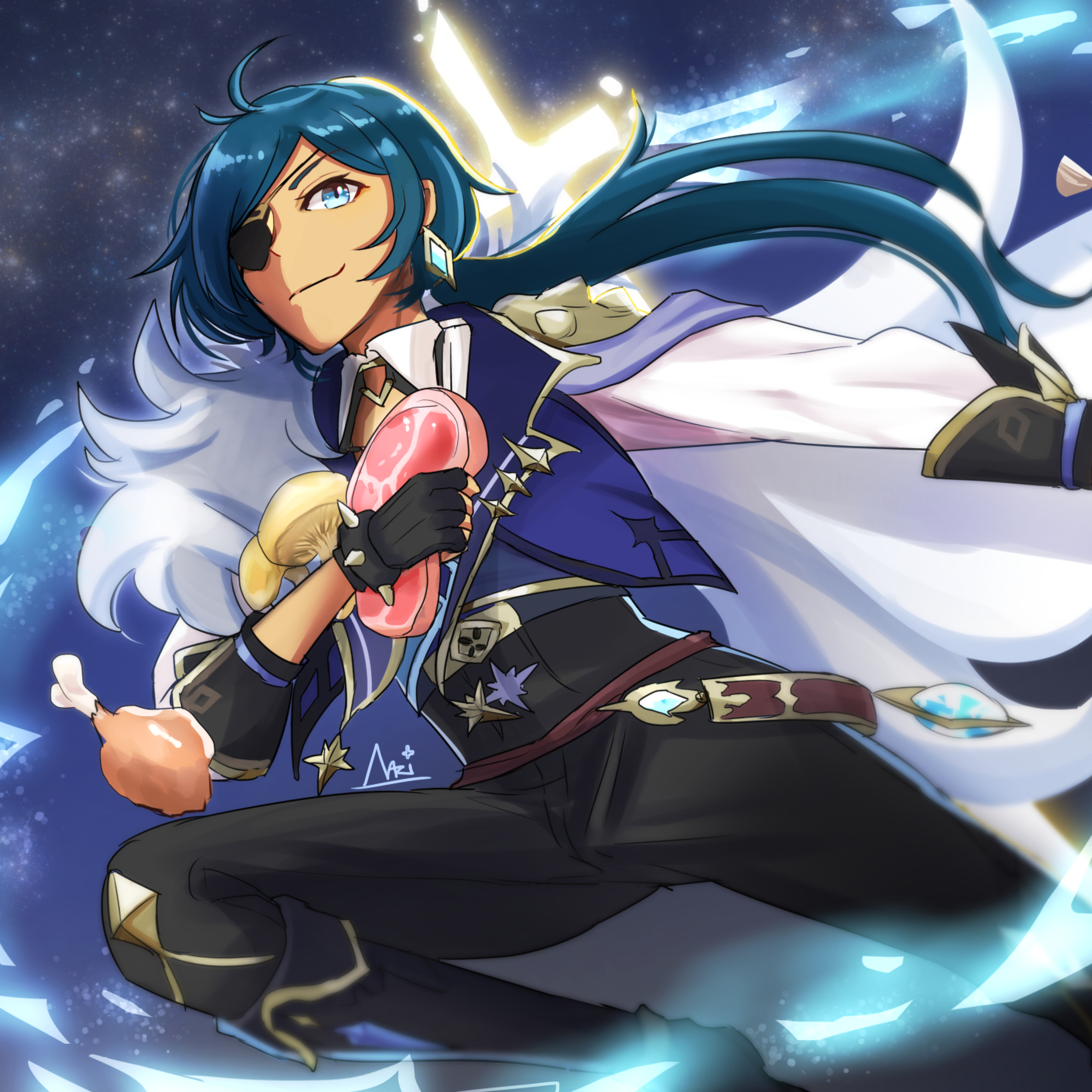 4000x4000 Resolution Kaeya Digital Art Genshin Impact 4000x4000 ...