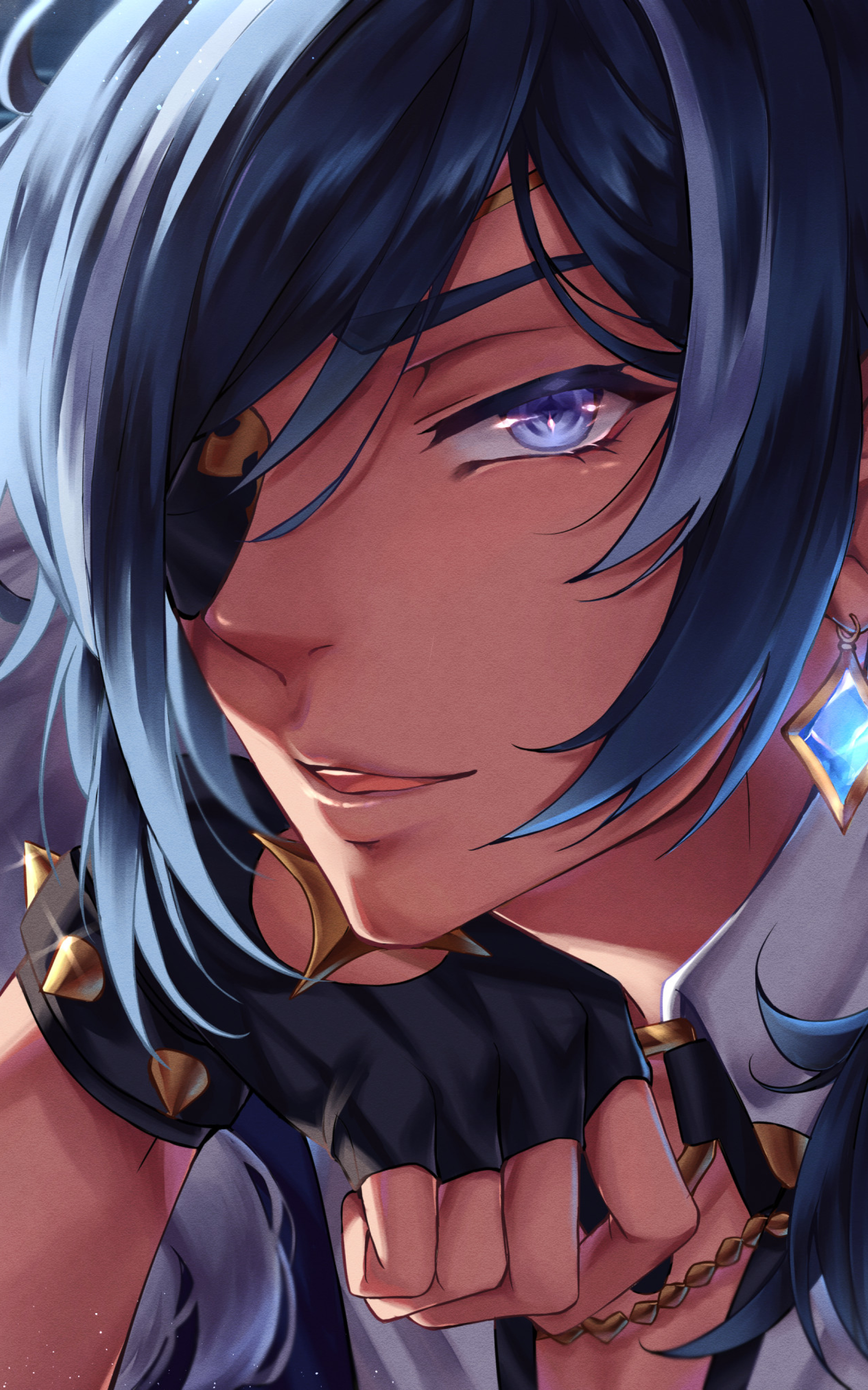 1848x2960 Resolution Kaeya Genshin Impact Art 1848x2960 Resolution ...