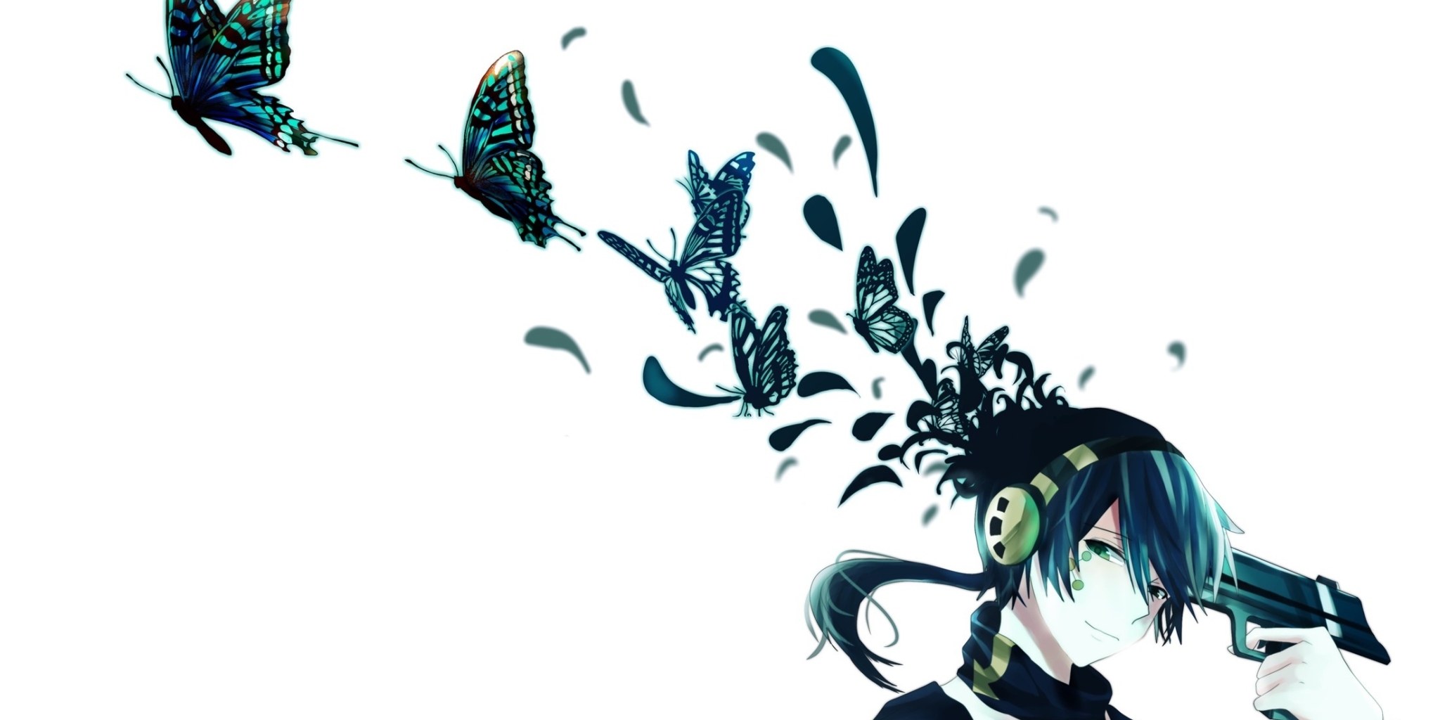 2048x1024 Resolution kagerou project, heat-haze project, konoha ...