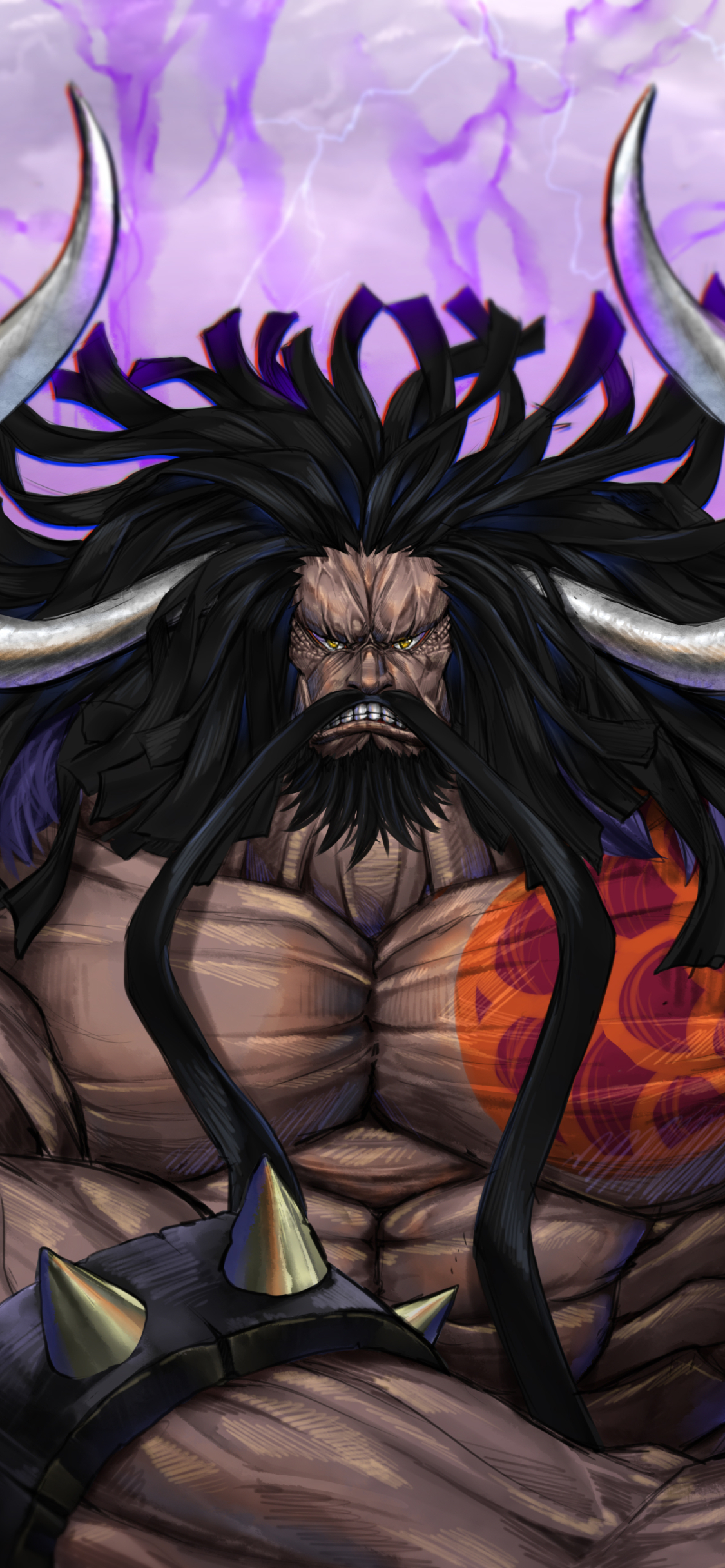 1125x2432 Resolution Kaido 4K One Piece Cool Art 1125x2432 Resolution ...