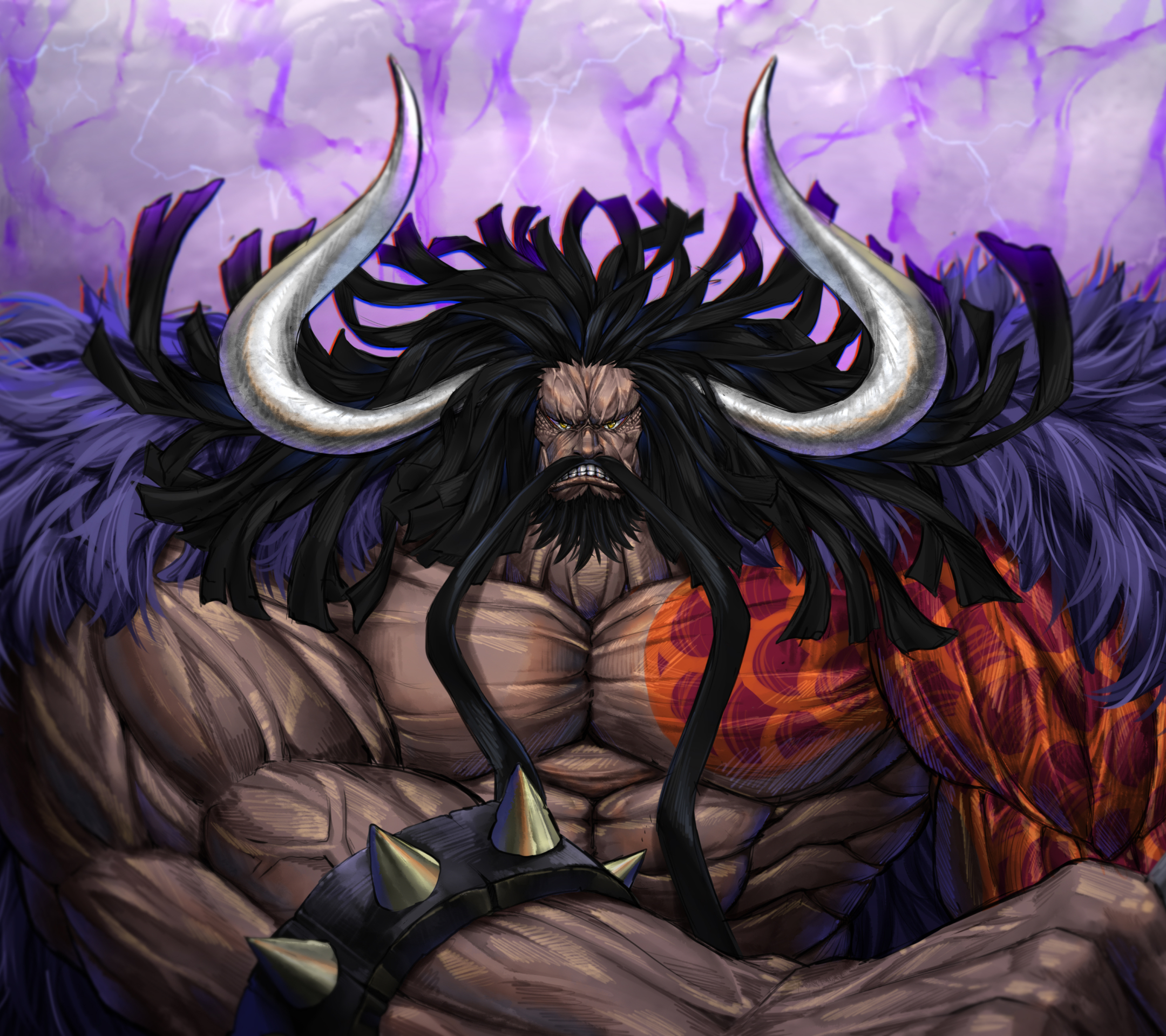 2160x1920 Kaido 4K One Piece Cool Art 2160x1920 Resolution Wallpaper ...