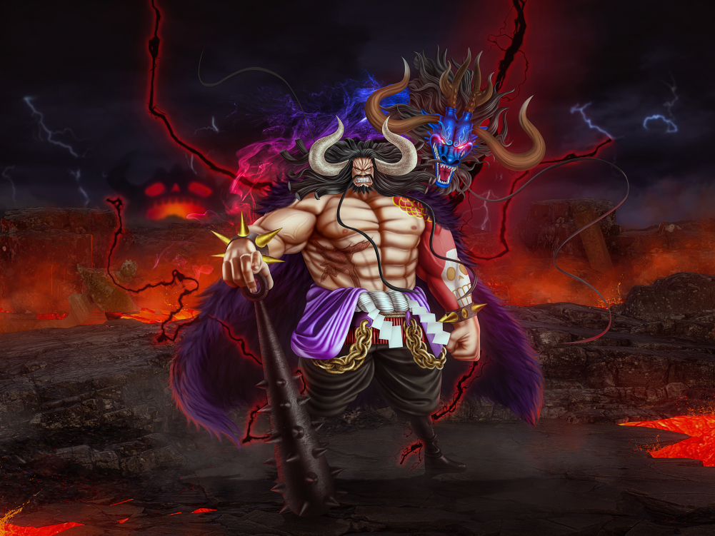 1001x751 Kaido HD One Piece 2022 FanArt 1001x751 Resolution Wallpaper ...