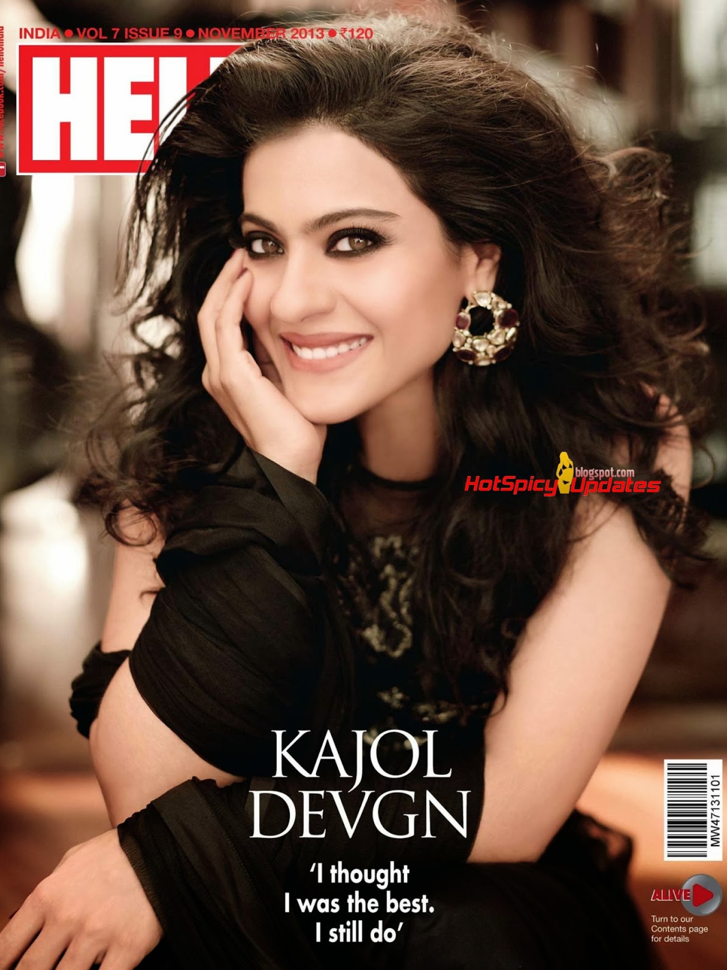 1440x1920 Kajol Devgn In Magazine Banner 1440x1920 Resolution Wallpaper ...