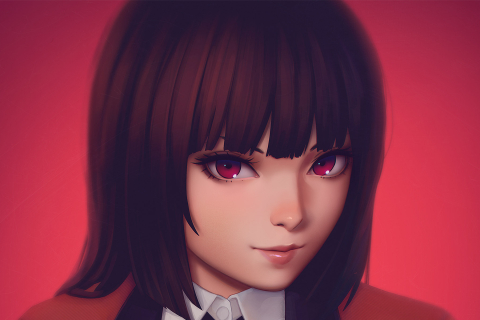 480x320 Resolution Kakegurui Jabami Yumeko Anime Girl 480x320 ...