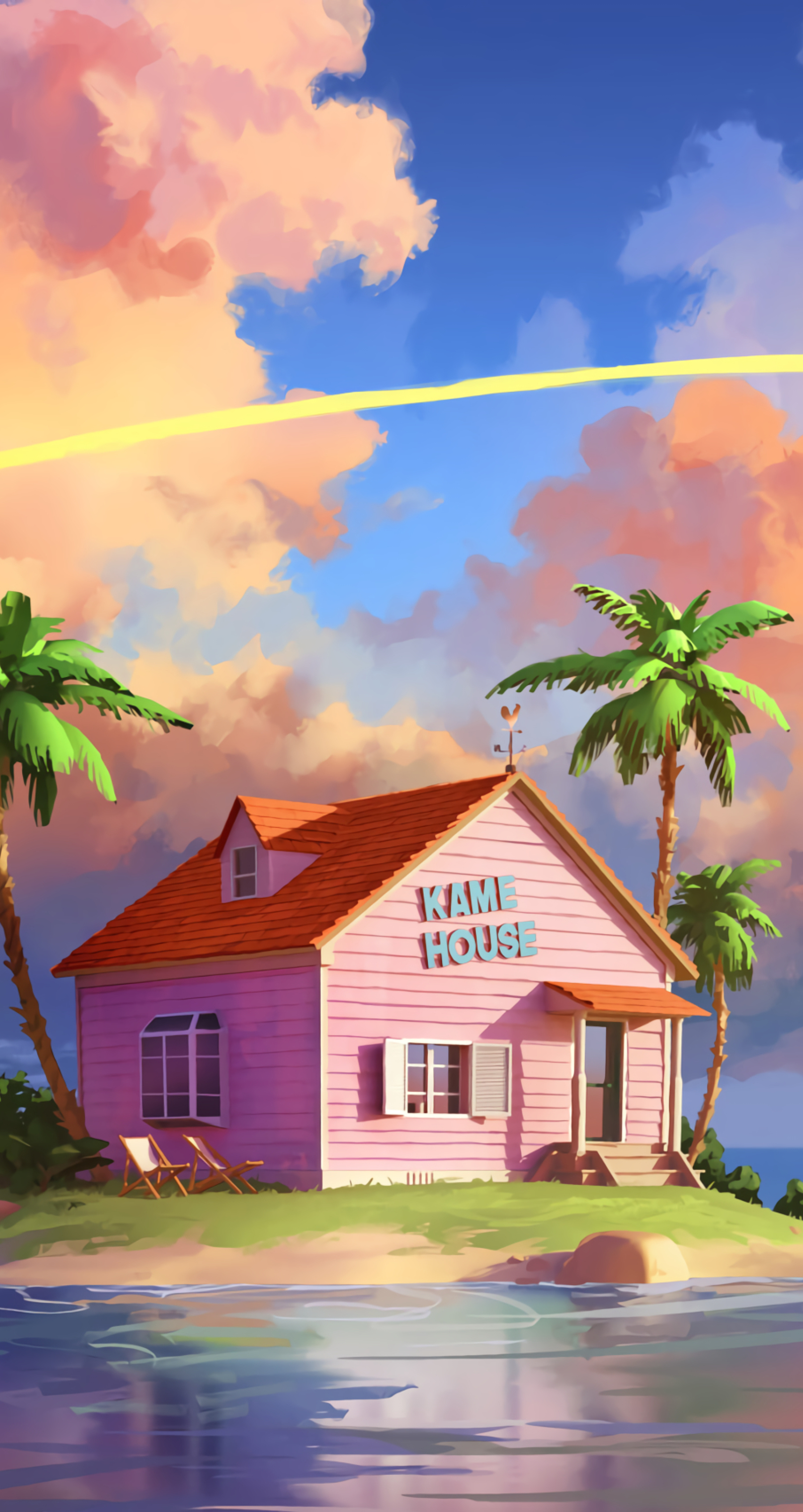 1700x3200 Resolution Kame House Dragon Ball Z 1700x3200 Resolution ...
