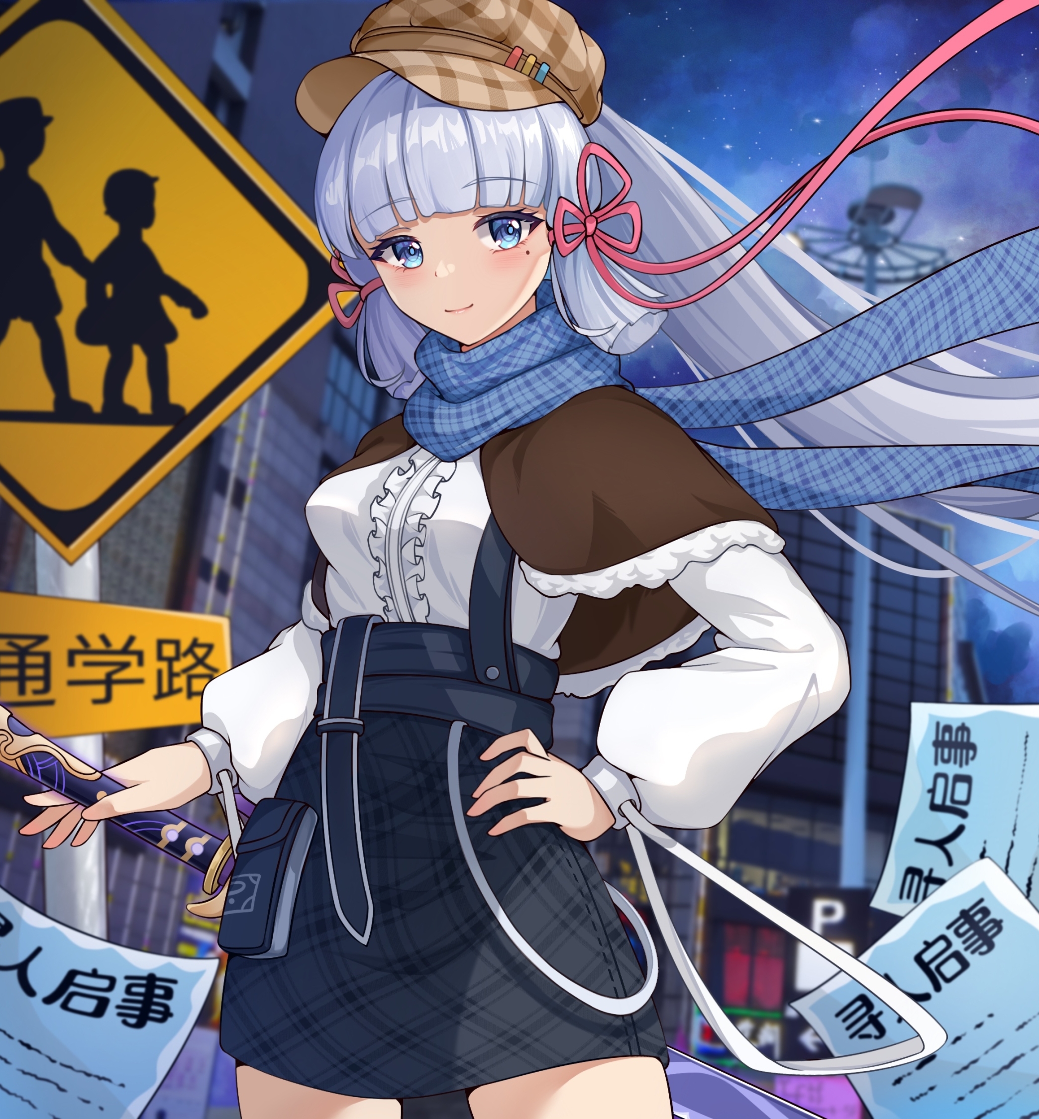 2088x2250 Resolution Kamisato Ayaka 4K Genshin Impact Art 2088x2250 ...