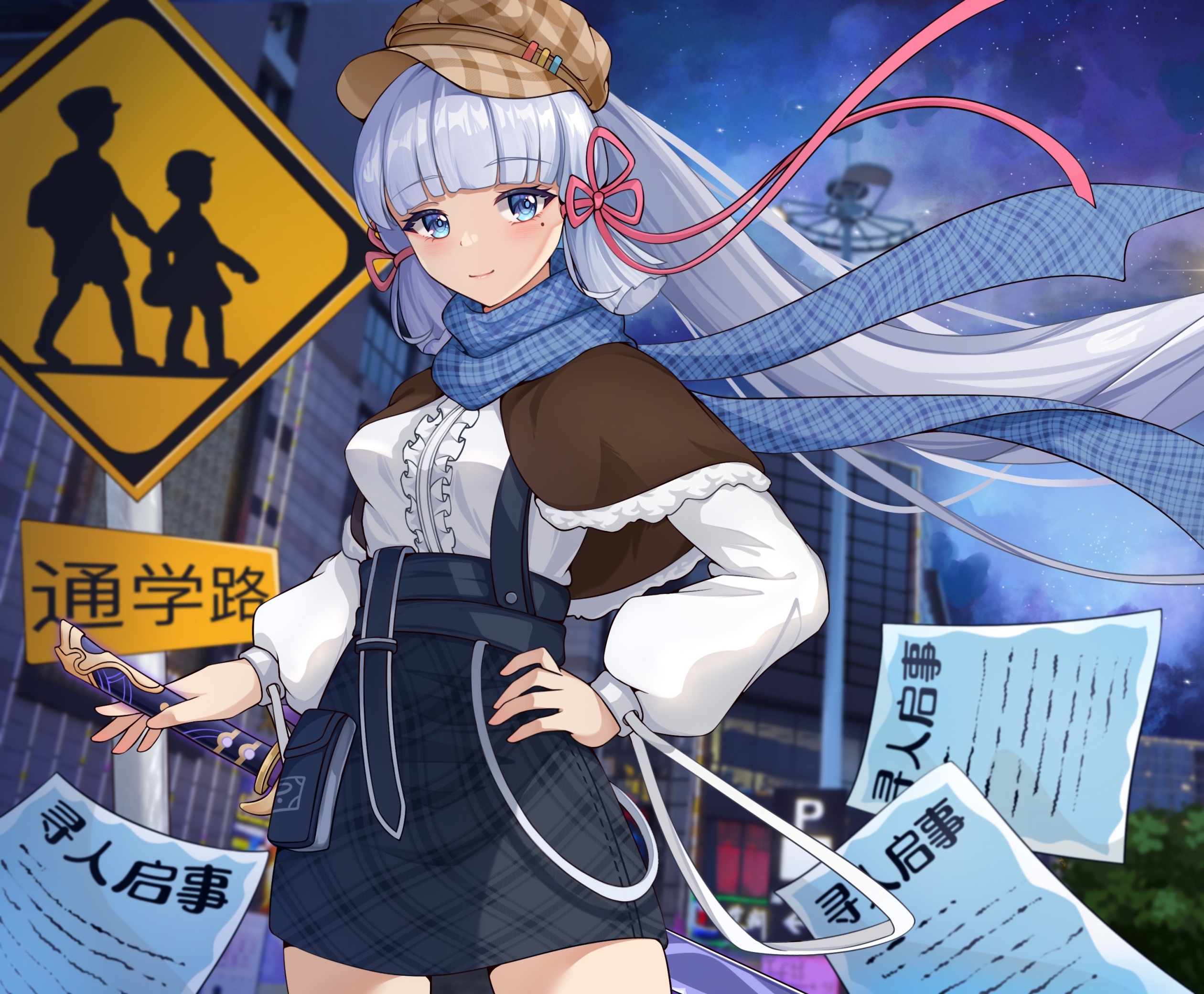 2520x2080 Resolution Kamisato Ayaka 4K Genshin Impact Art 2520x2080 ...