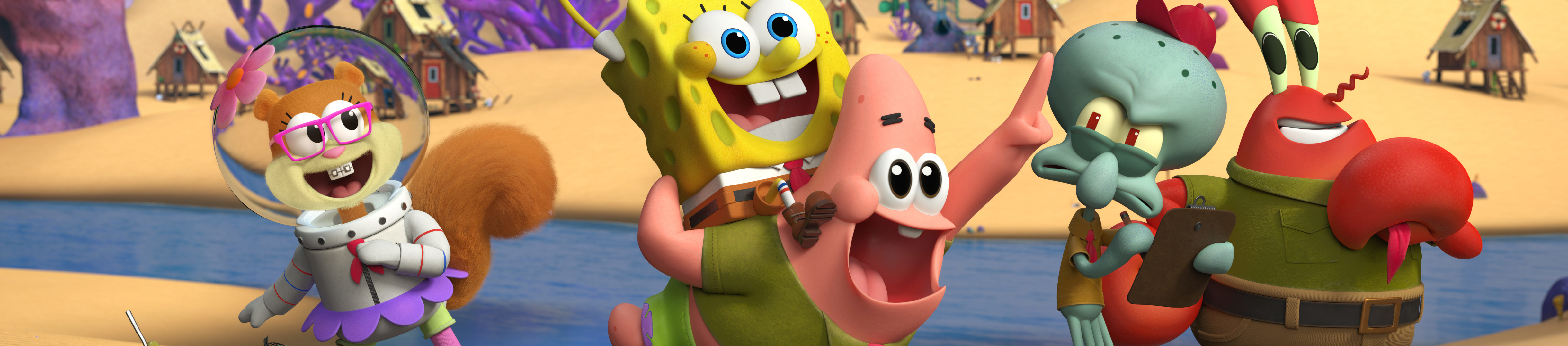 4880x1080 Resolution Kamp Koral SpongeBob 4K 4880x1080 Resolution ...