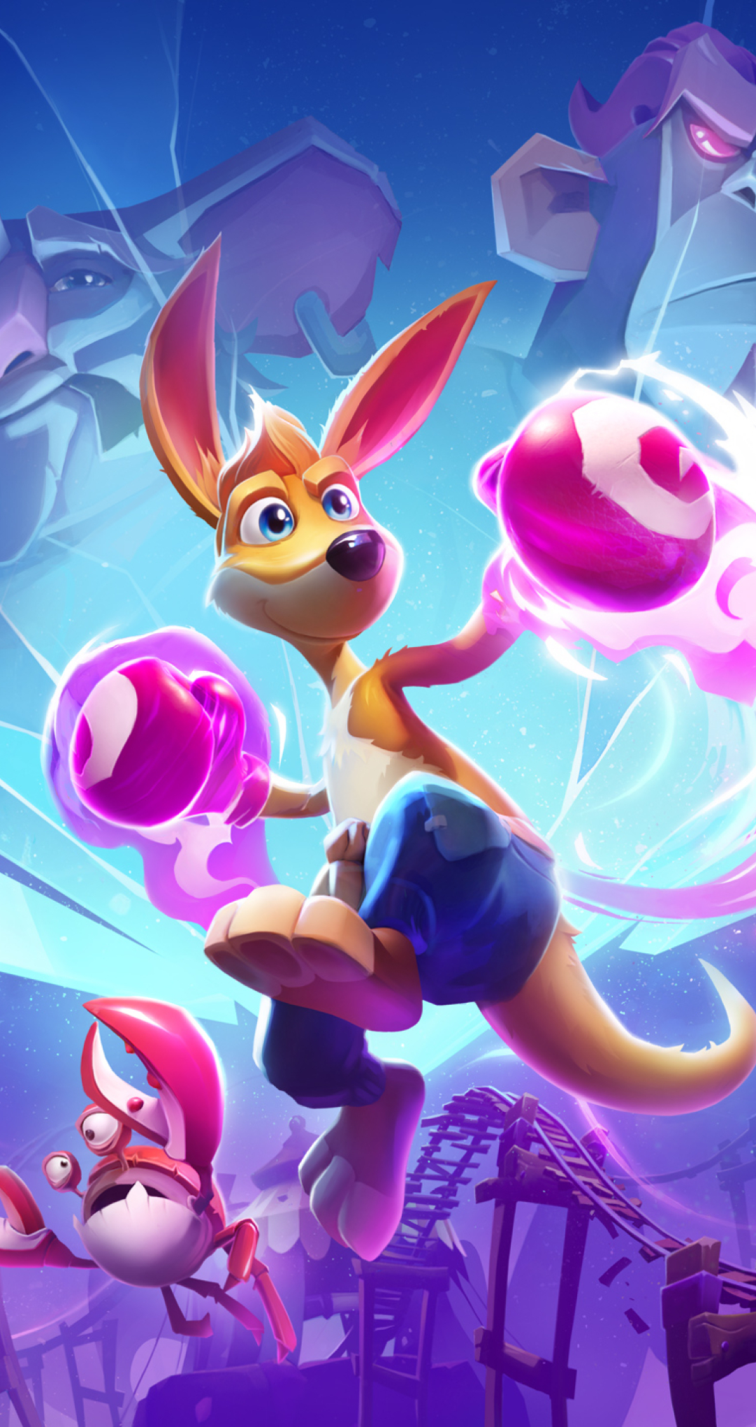 1082x2042 Resolution Kao The Kangaroo 2 1082x2042 Resolution Wallpaper ...