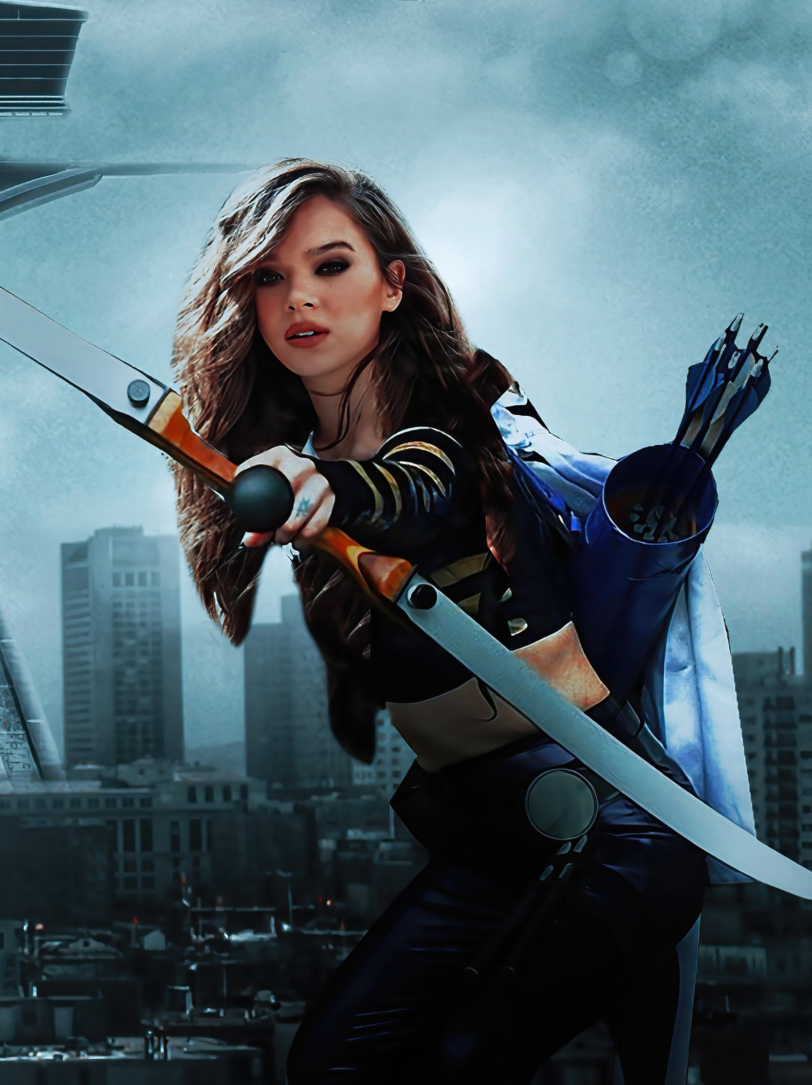 1668x2228 Kate Bishop Hawkeye Poster 4k FanArt 1668x2228 Resolution ...