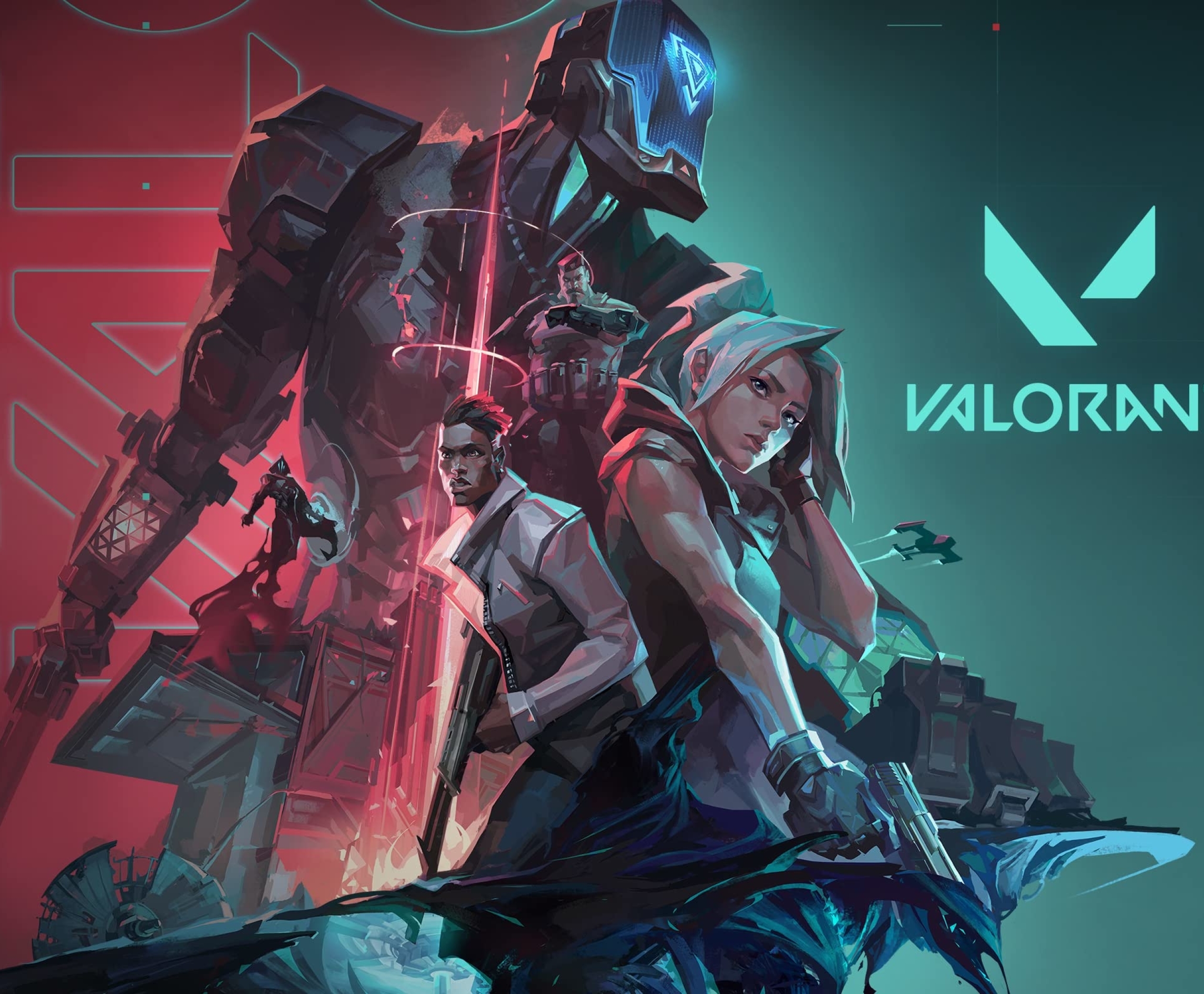 2520x2080 Resolution KAY/O x Jett Valorant Game HD Poster 2520x2080 ...