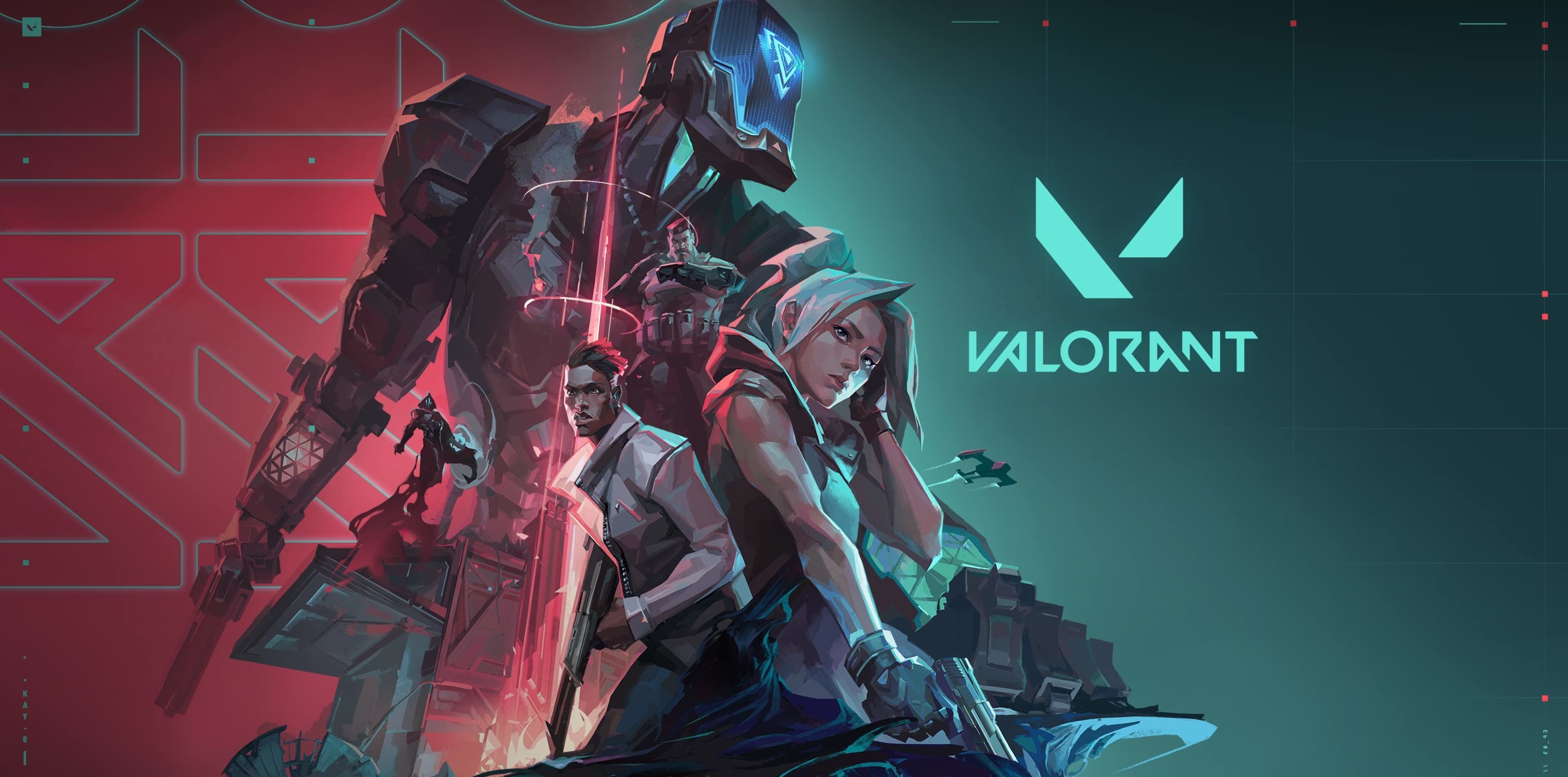 4840x2400 Resolution KAY/O x Jett Valorant Game HD Poster 4840x2400 ...