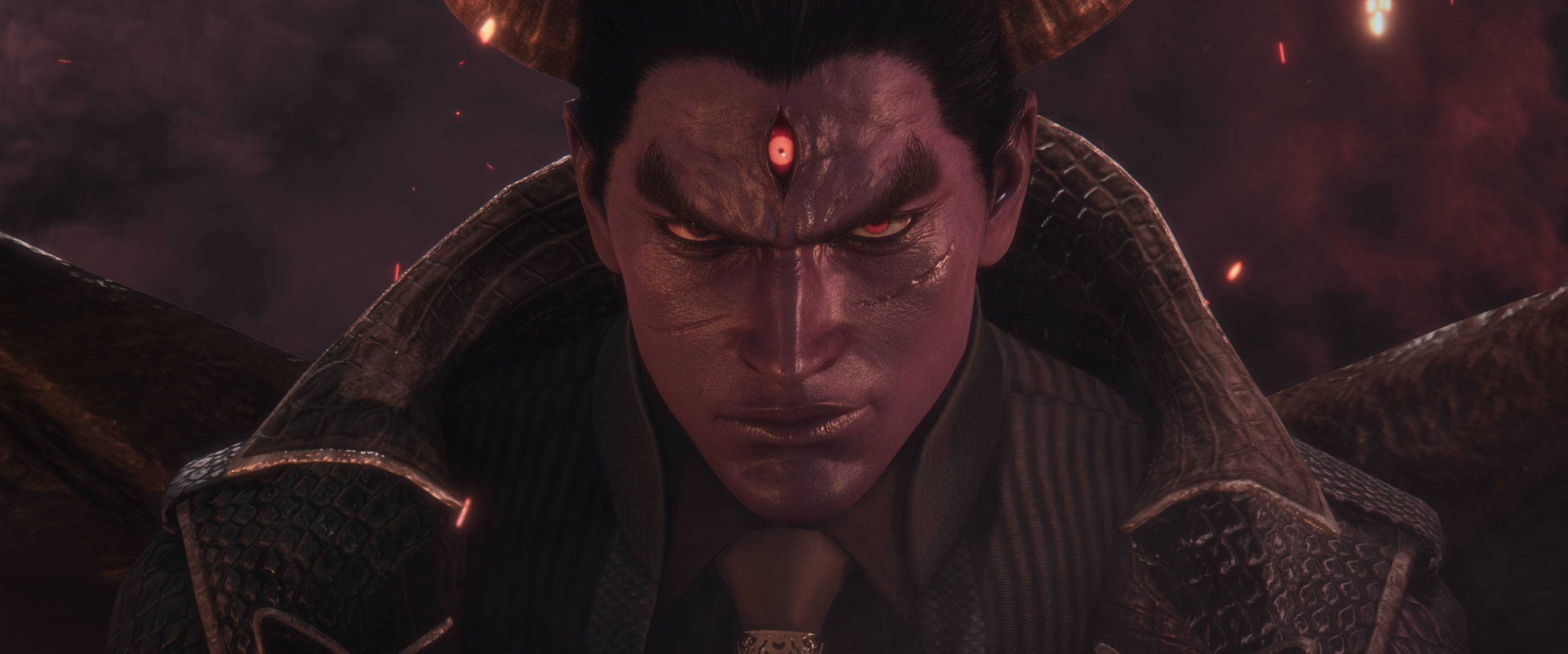 3449x1440 Resolution Kazuya Mishima Demon 4K Tekken 8 3449x1440 ...