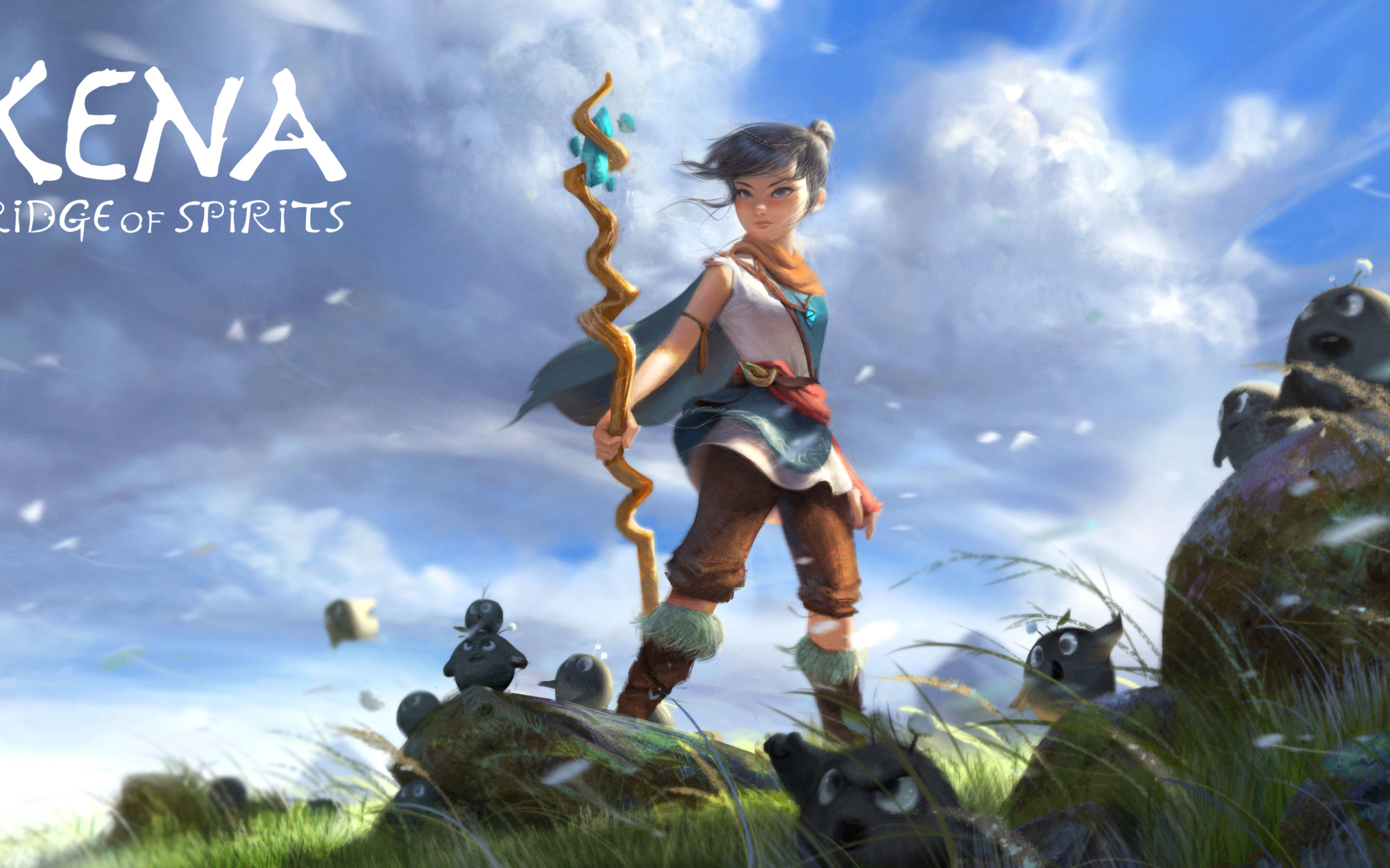 2240x1400 Resolution Kena Bridge of the Spirits Key Art 2240x1400 ...